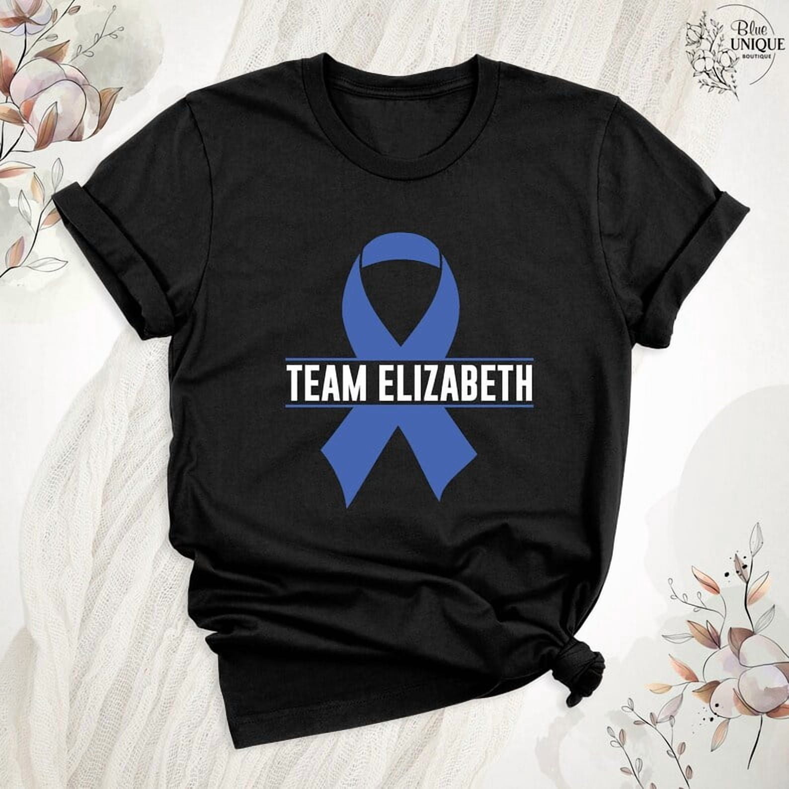 Colorectal Cancer Colon Cancer Blue Ribbon Awareness Shirt, Colon ...