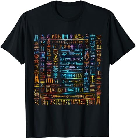 Colored Art Text Graphic T-Shirt - Walmart.com