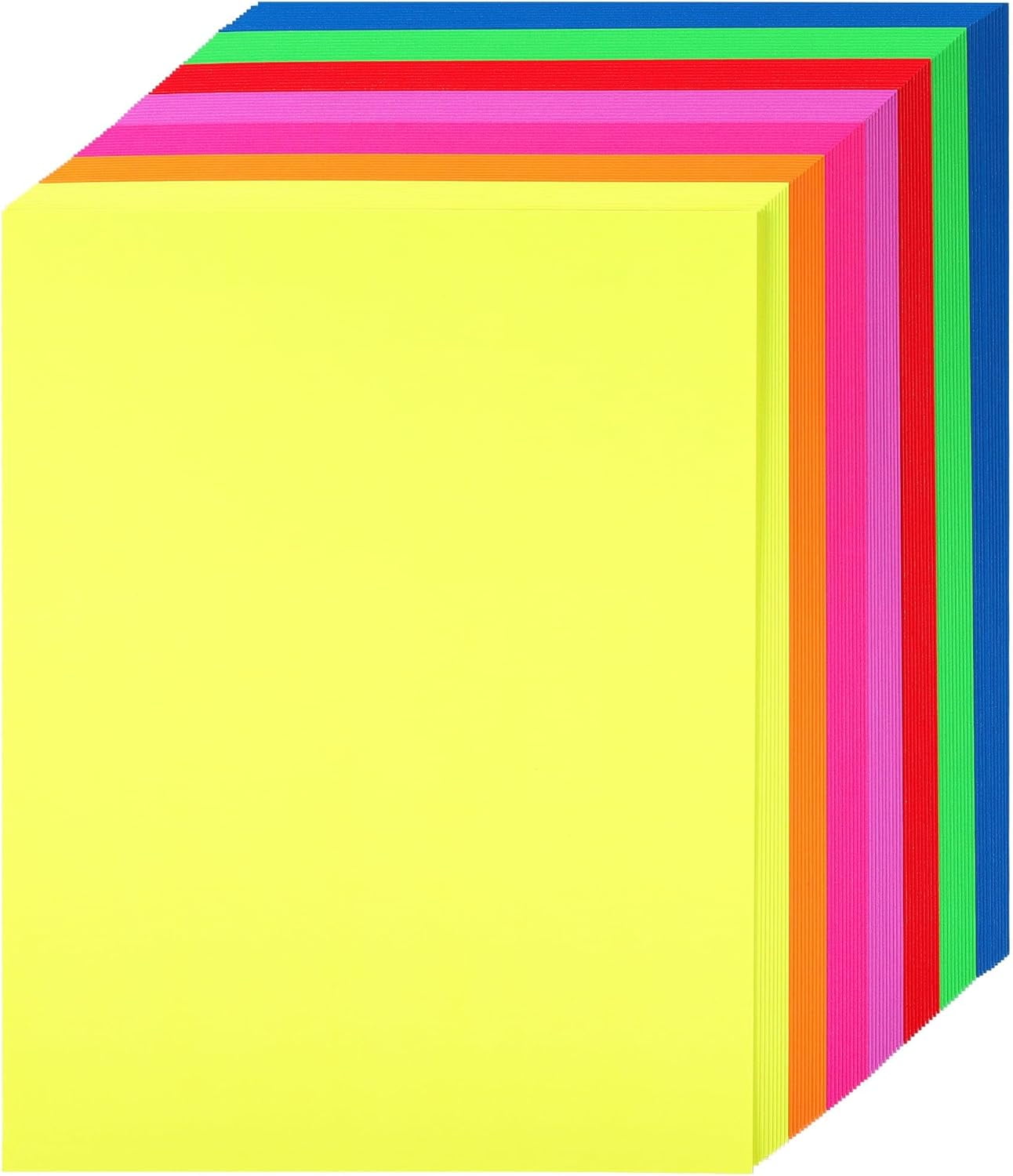 Colored Cardstock - 8 Colors Card stock 8.5 x 11 inch Art Crafts ...