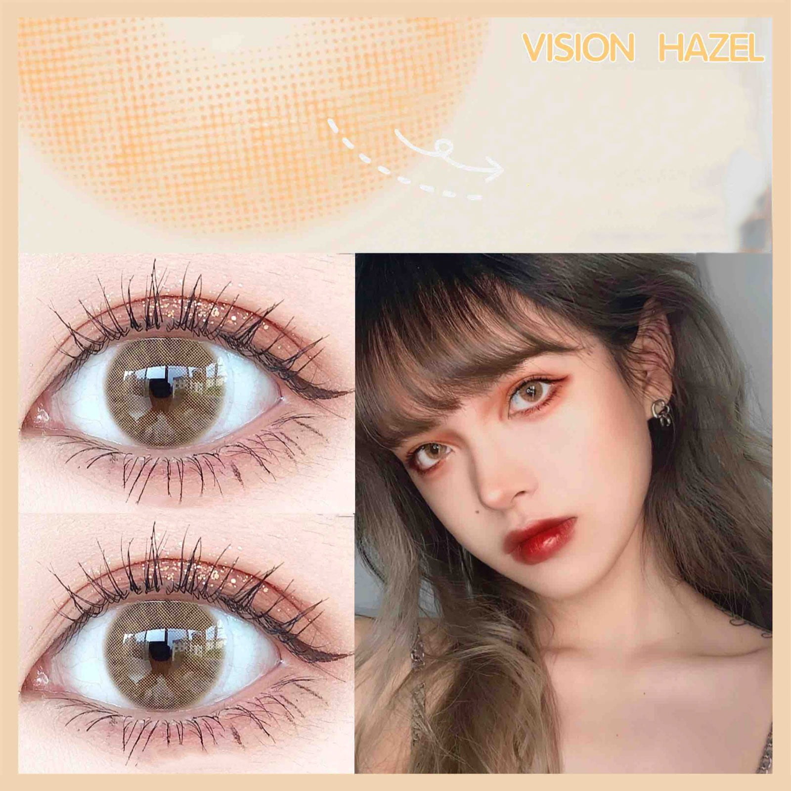 Colored Contact Lenses Holder Box Portable Color Contacts Lens Case ...