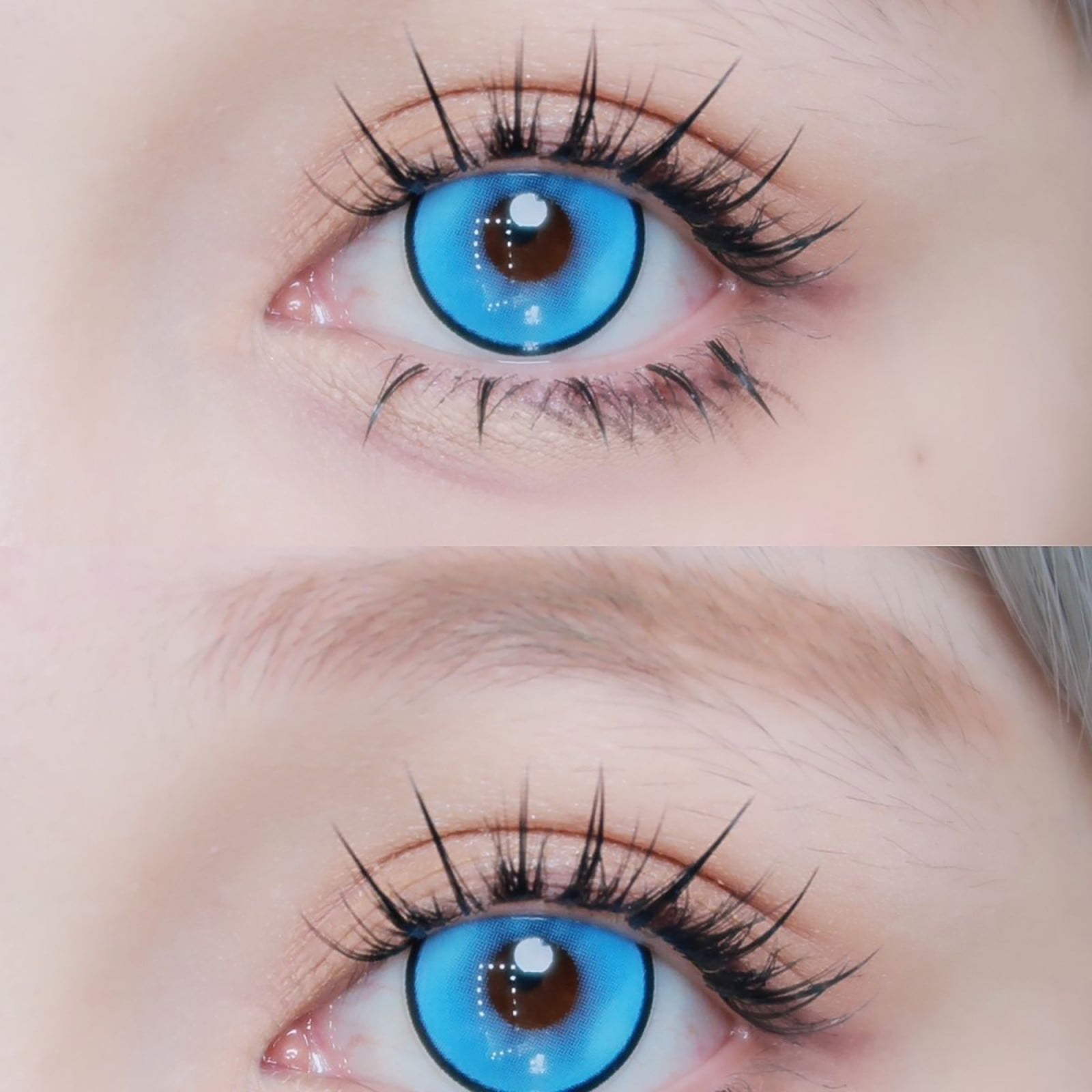 Colored Contact Lenses Holder Box Portable Color Contacts Lens Case ...