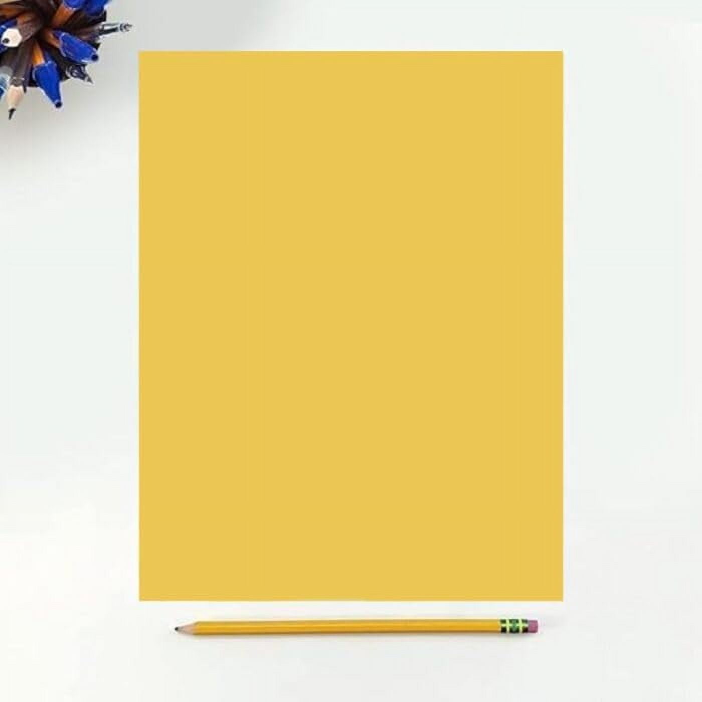 Colored Copy Paper, 20 LB 8.5 X 11, 500 Sheets (Gold) - Walmart.com