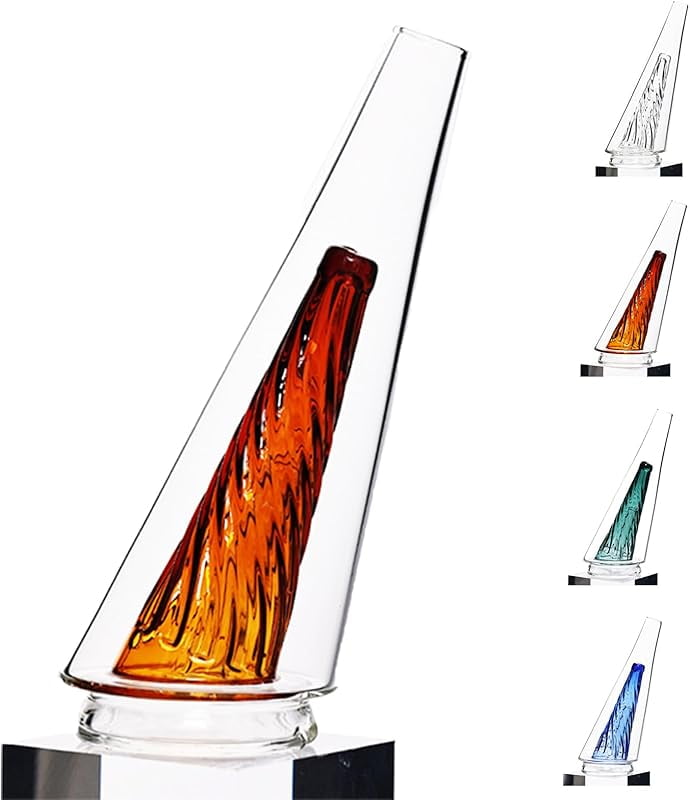 Colored Crystal Vase for Flowers, Home Glass Decorations, Mini Glass ...