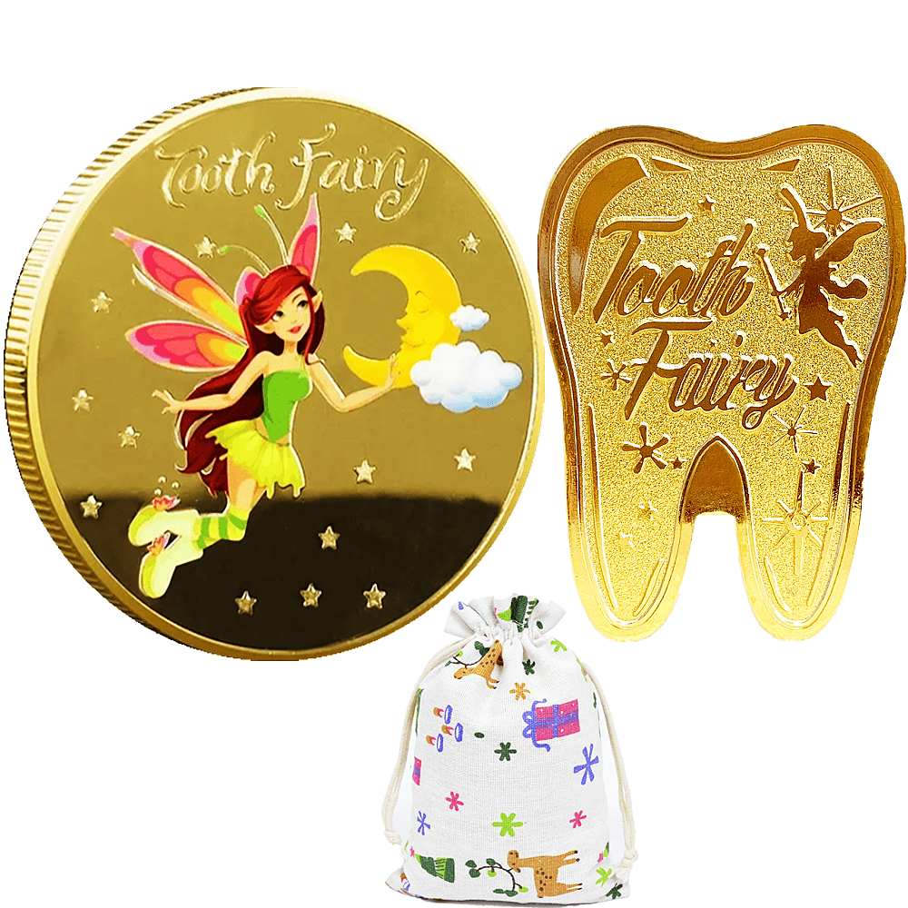 Colored Dental Gold Coins, Dental Gold Coins, Round and Tooth Shape ...