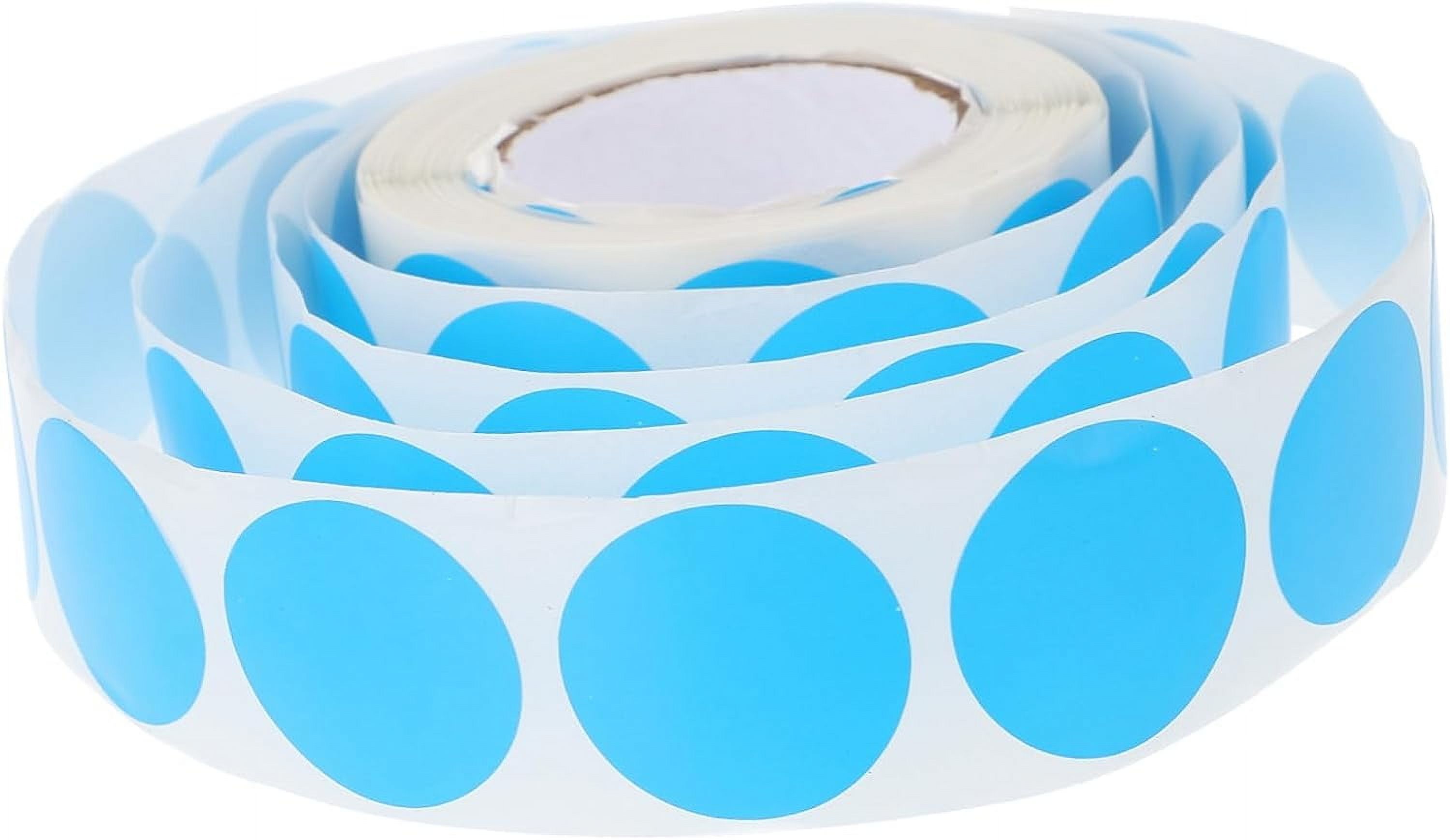 Colored Dot Stickers 1 Roll Paper Label dot Stickers Circle Decals ...