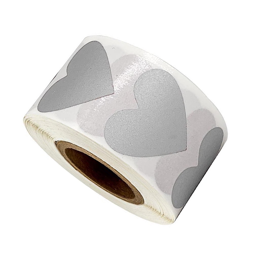 Heart Shaped Colored Dot Stickers Label, Round Circle for Tanning and ...