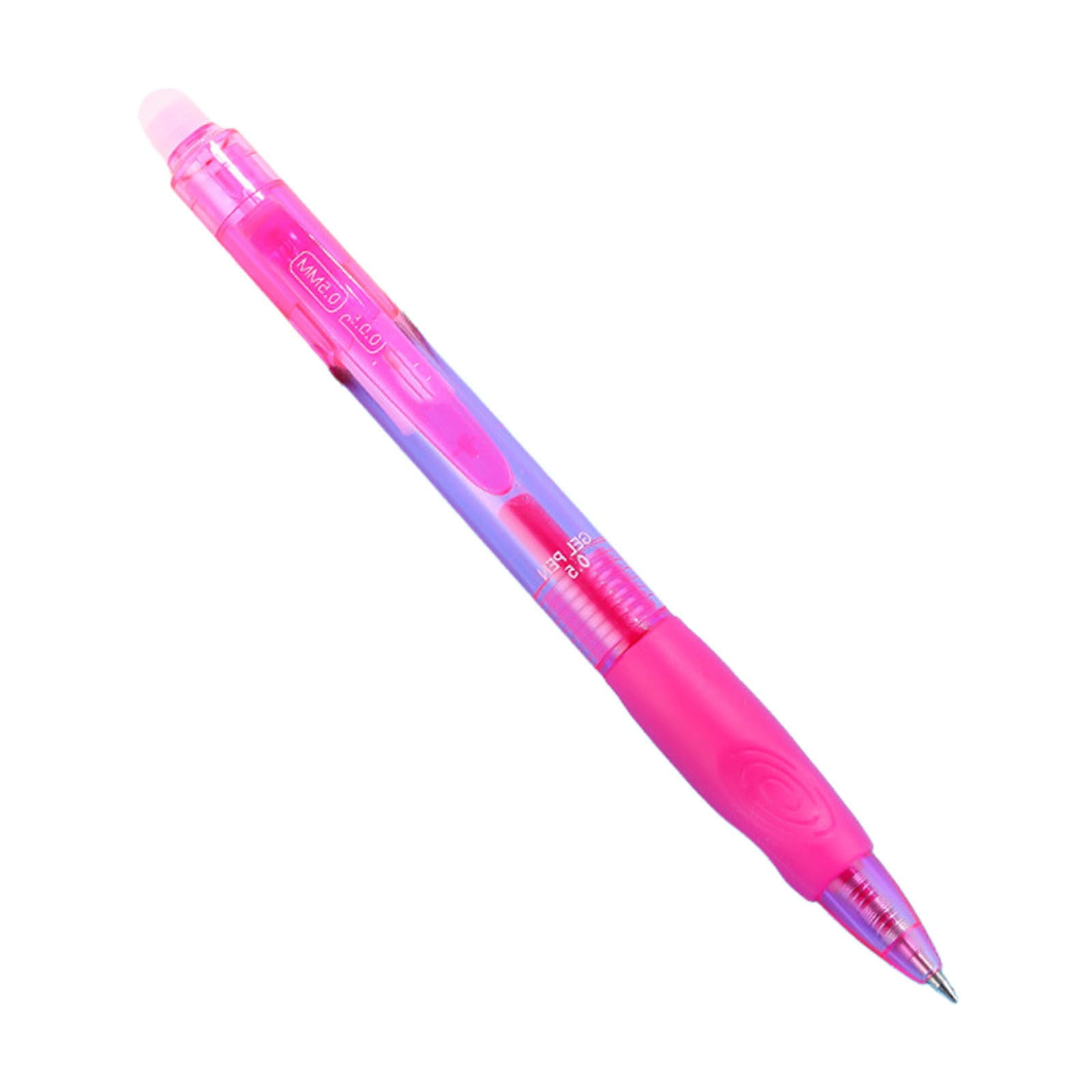 Colored Erasable Gel Pen Light Pink Jwdx Pen 12 Colors Retractable ...