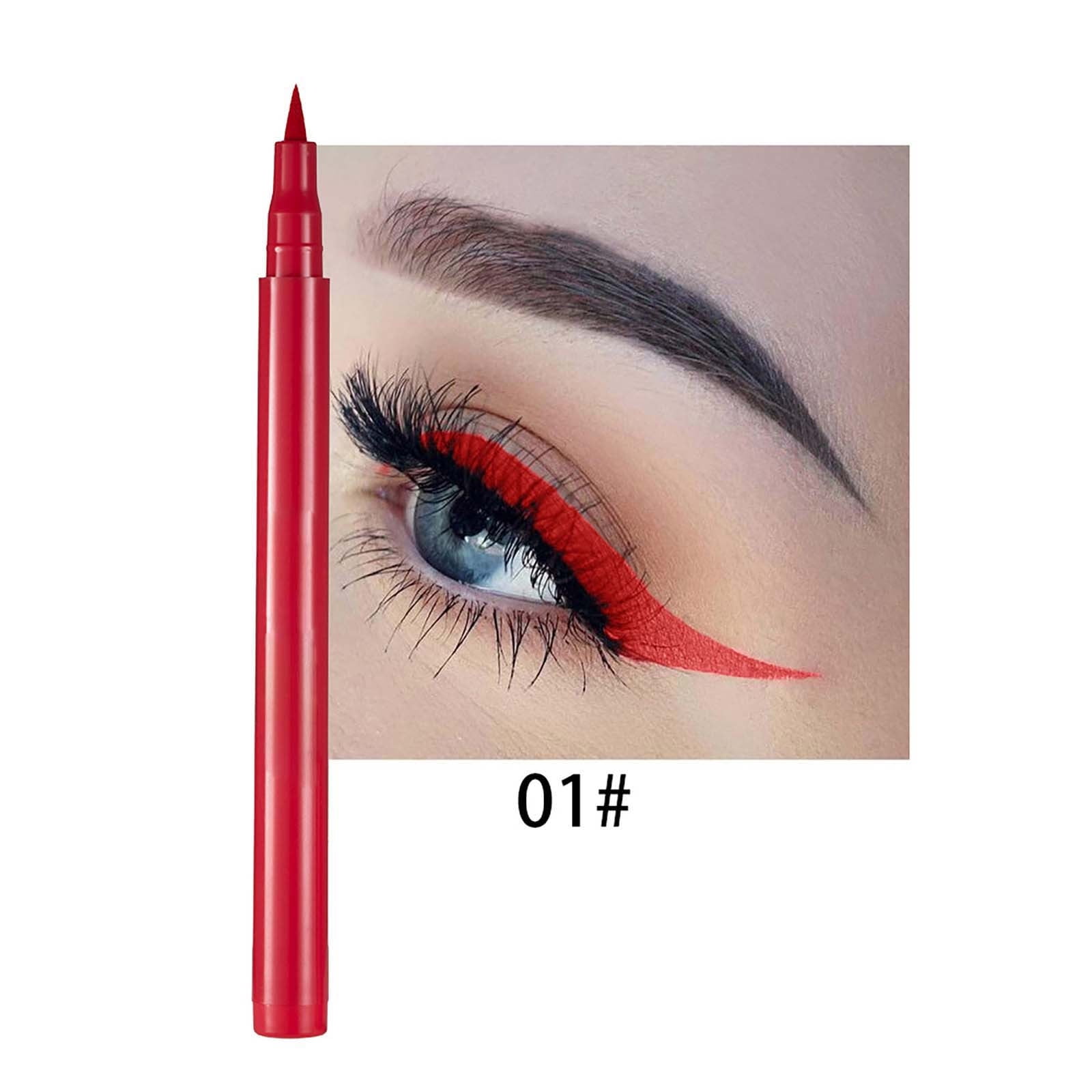 Colored Eyeliner Pencils, Long-Lasting, Effortless All-Day Eye Makeup ...