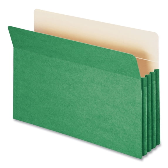 Smead 3 1/2 Inch Accordion Expansion Colored File Pocket, Straight Tab ...