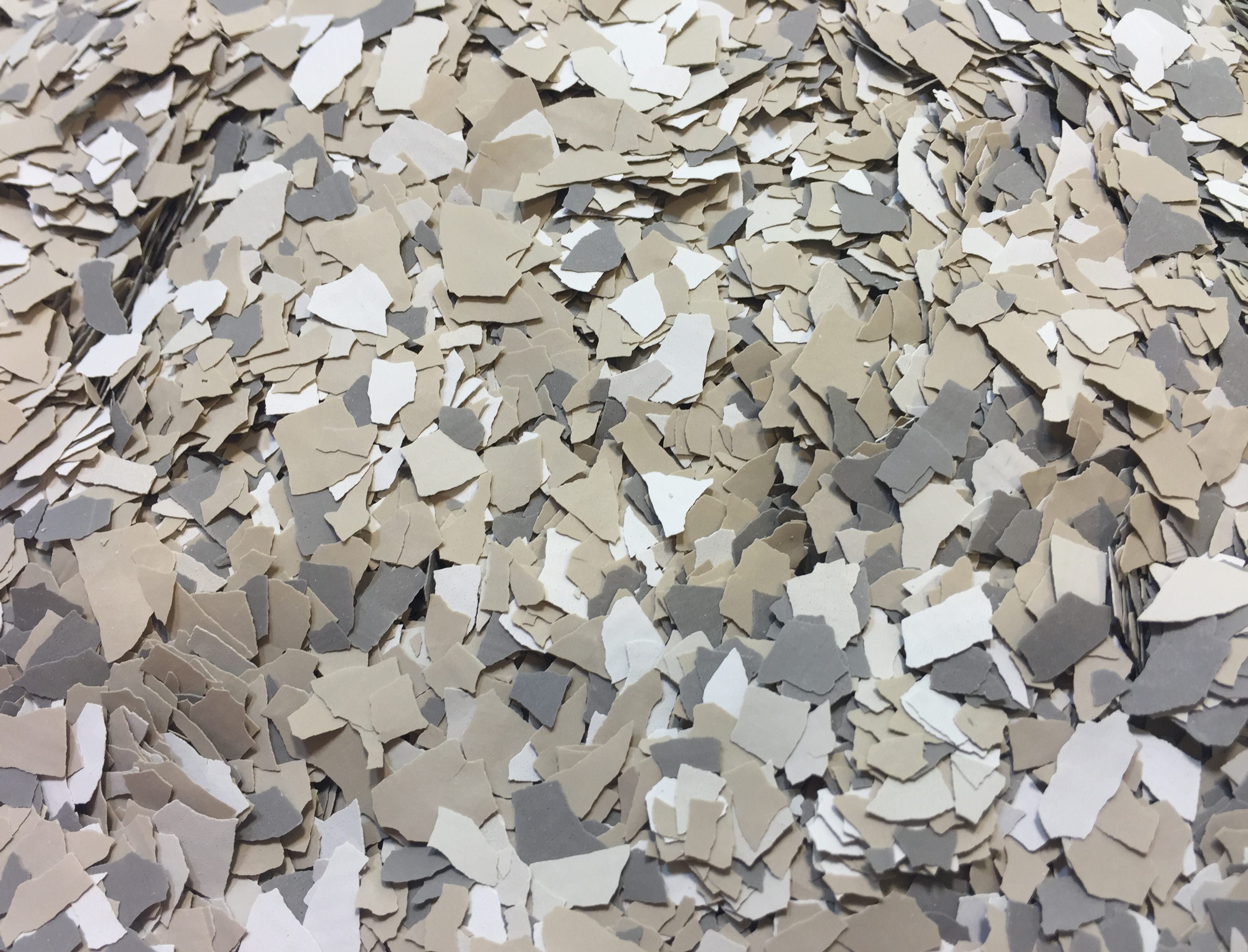 Colored Flakes/Color Vinyl Chips for Epoxy Floor Coating System. Nevada ...