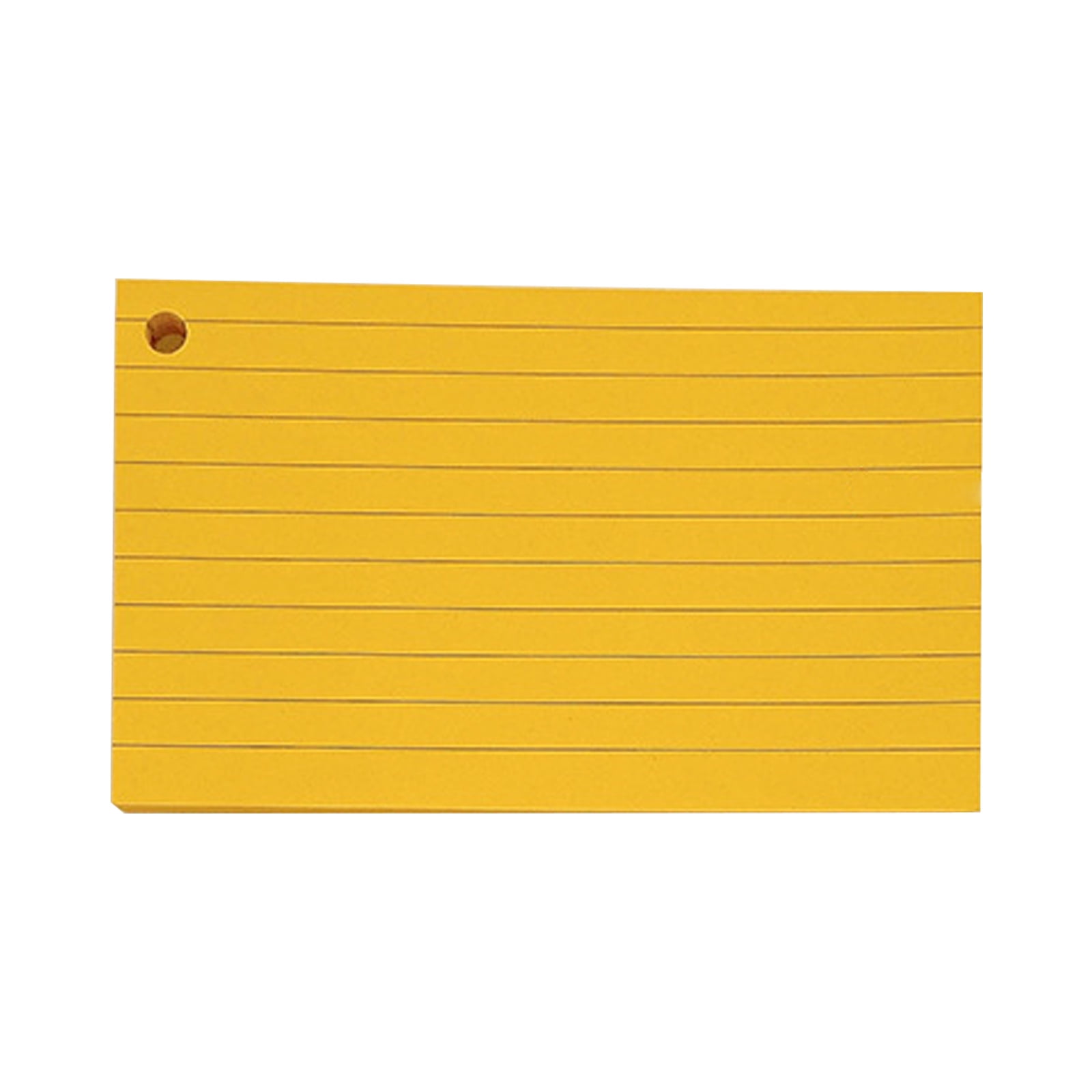 Colored Flashcards with Binding Rings Blanks Lined Indexes Cards Study ...