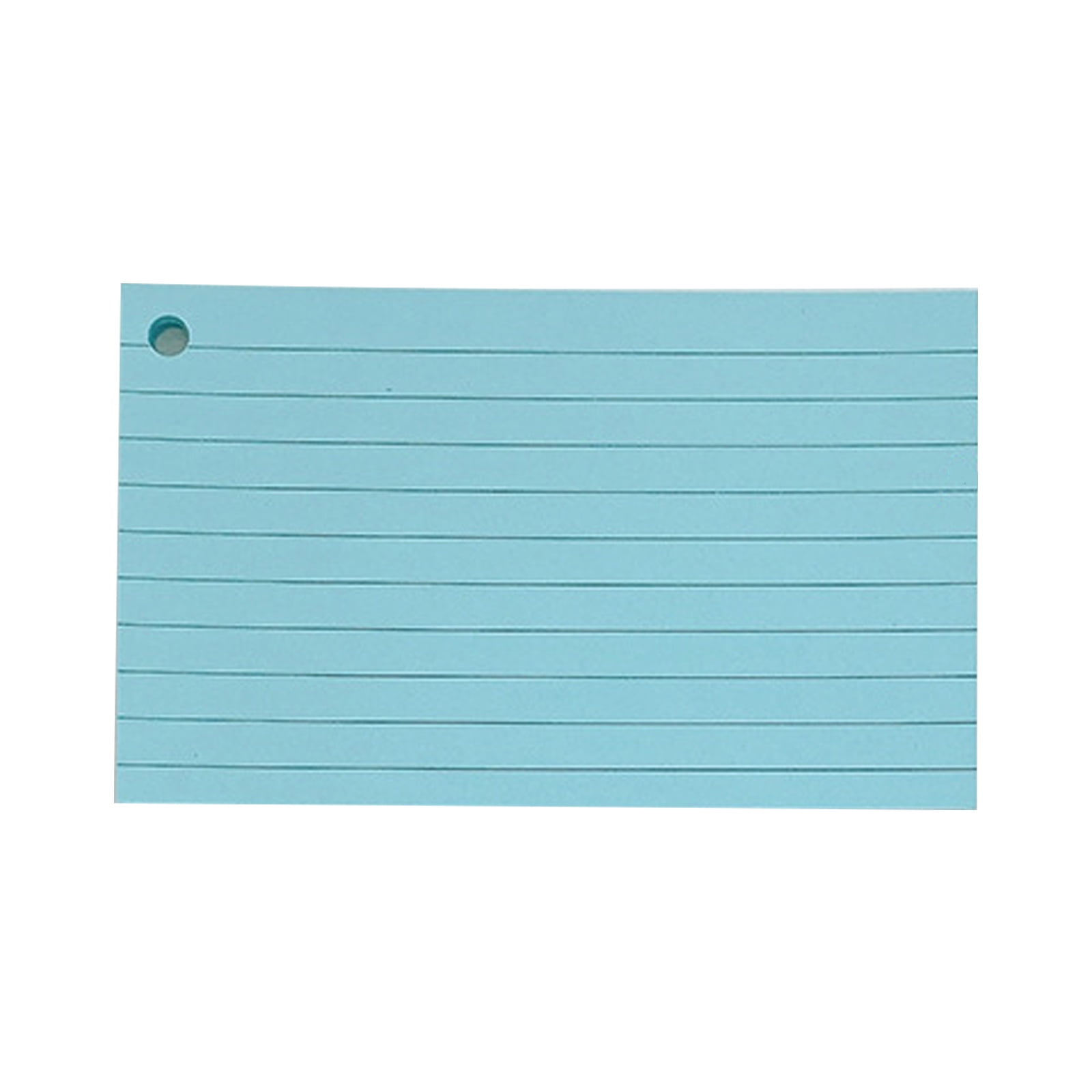 Colored Flashcards with Binding Rings Blanks Lined Indexes Cards Study ...