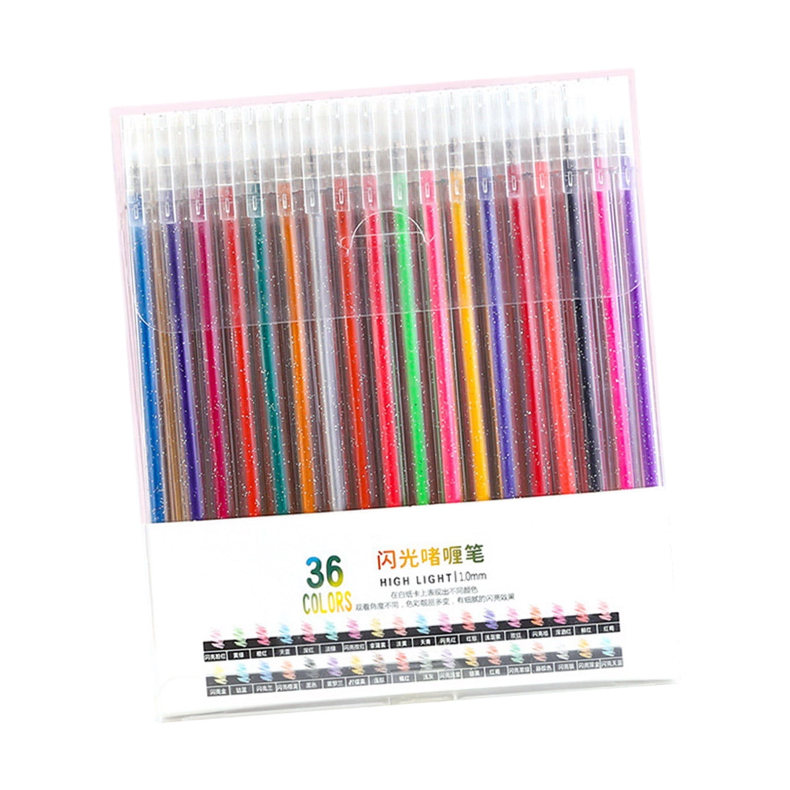 Colored Gel Marker for Coloring Journaling Drawing Glitters Gel Pen ...