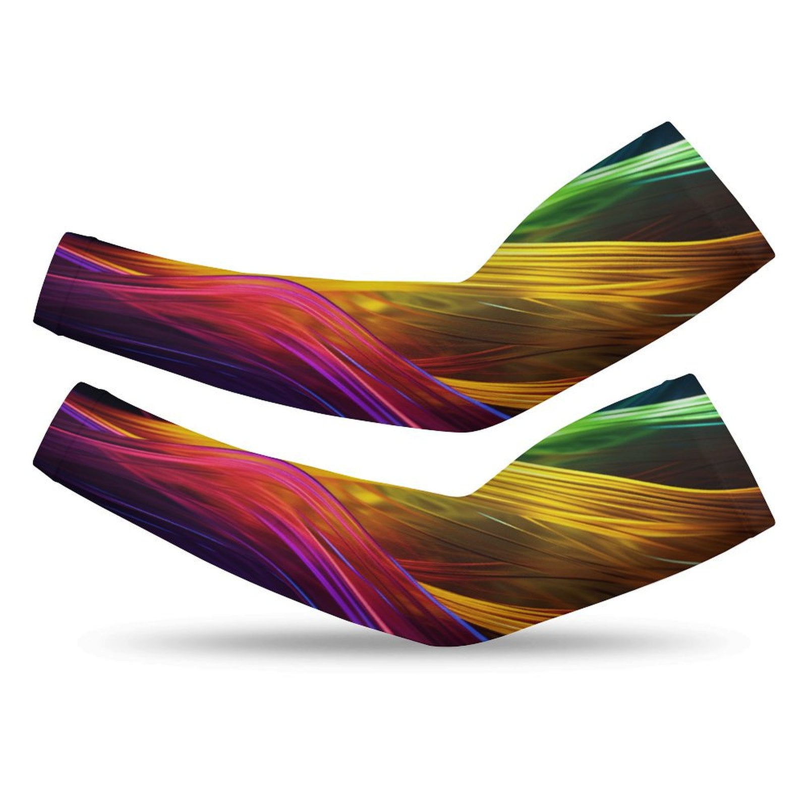 Colored Geometry Gardening Sleeves Farm Sun Protection Arm Cooling ...