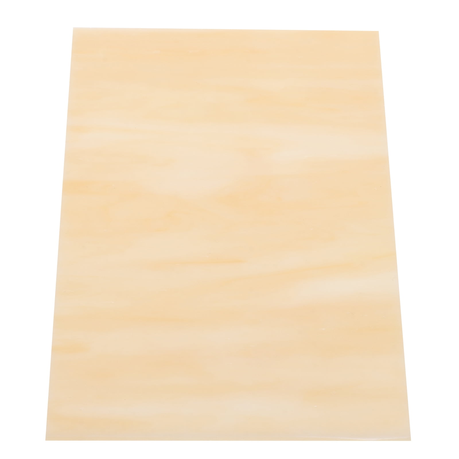 FENGGUIQU Beige Stained Glass Sheets for DIY Crafts Vase Making and ...