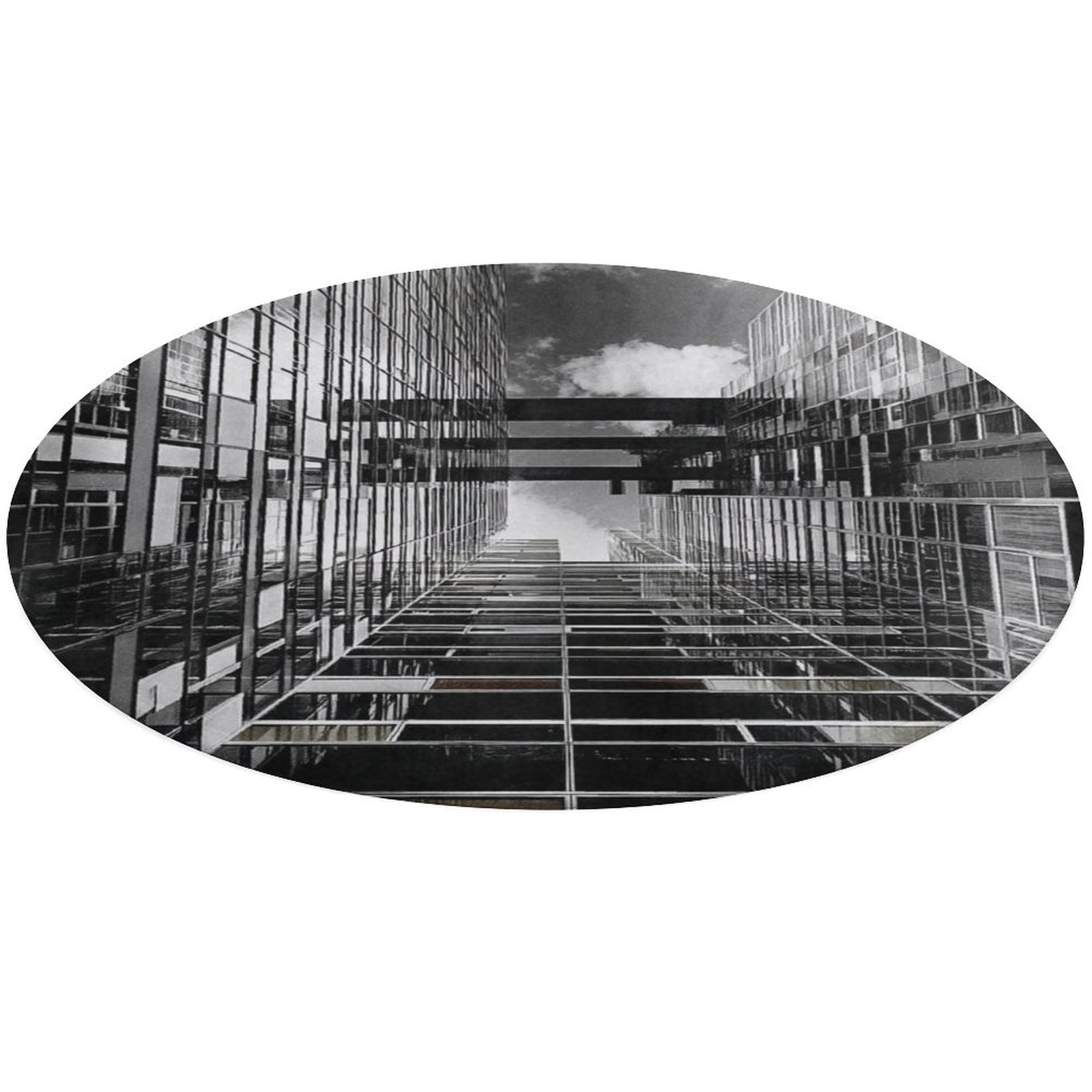 Colored Grid Geometry Rugs Trea Rugs Not-Slip Round Rugs Area Carpets ...