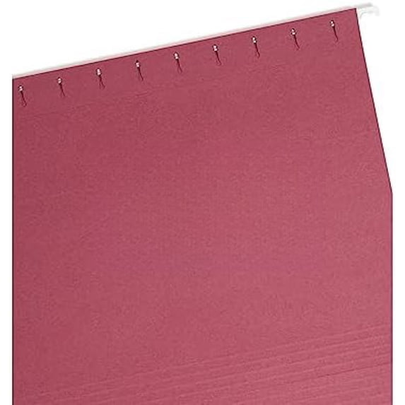 Colored Hanging File Folder with Tab, 1/5-Cut Adjustable Tab, Letter ...