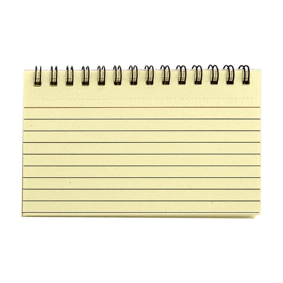 Colored Index Cards 3X5 Inch, Sprial Ruled Index Cards (50 Sheets Each ...