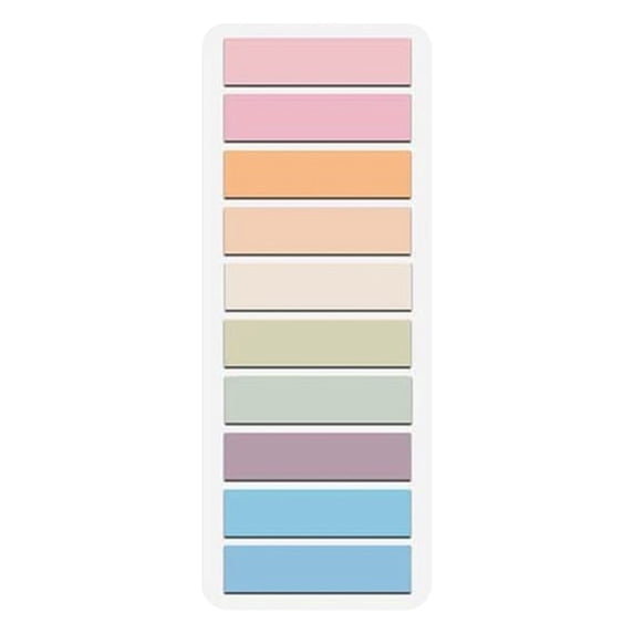 Colored Index Tabs, Translucent Book Page Markers And Annotation Tabs ...