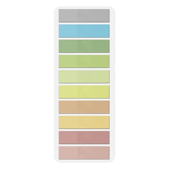Colored Index Tabs, Translucent Book Page Markers And Annotation Tabs ...