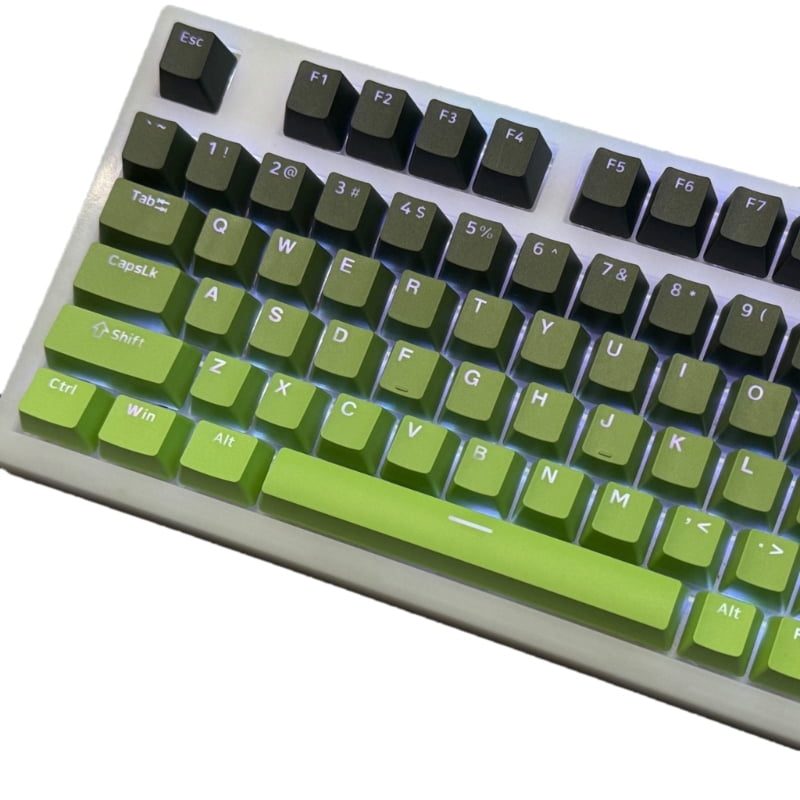 Colored Keycap Ergonomic OEM Profile Keycaps Translucent Backlit Pattern for Mechanical ...