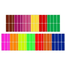 Royal Green Colored Labels ( 50mm x 31mm) Rectangle Stickers in 15 ...