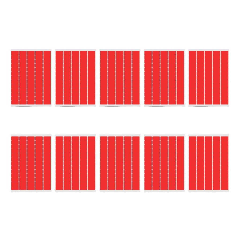 Colored Label Sticker Writable Adhesive Label Food Date Label Clothing ...