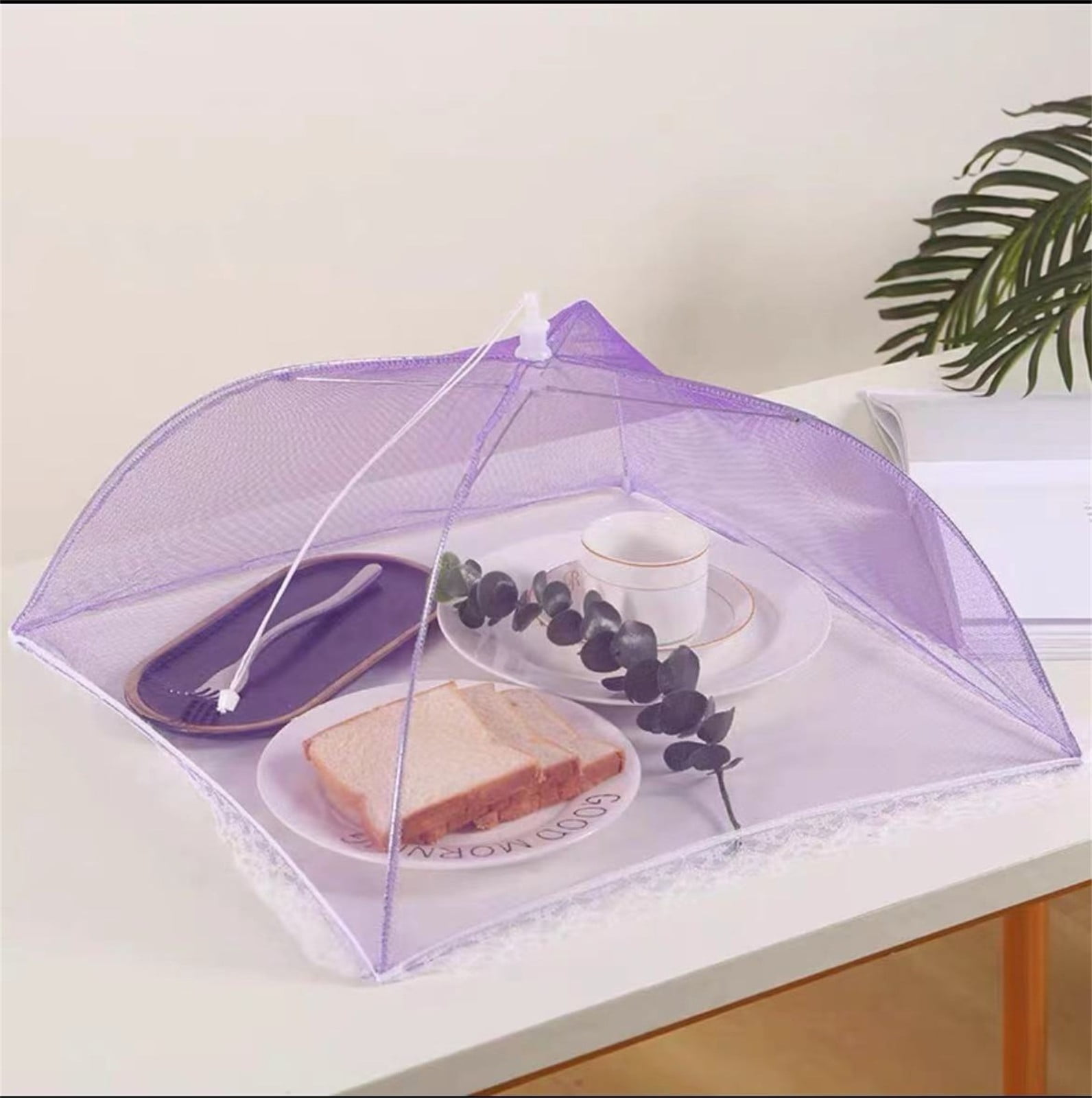 Colored Large Pop-Up Mesh Food Cover Tent,18 Inches Food Protector ...