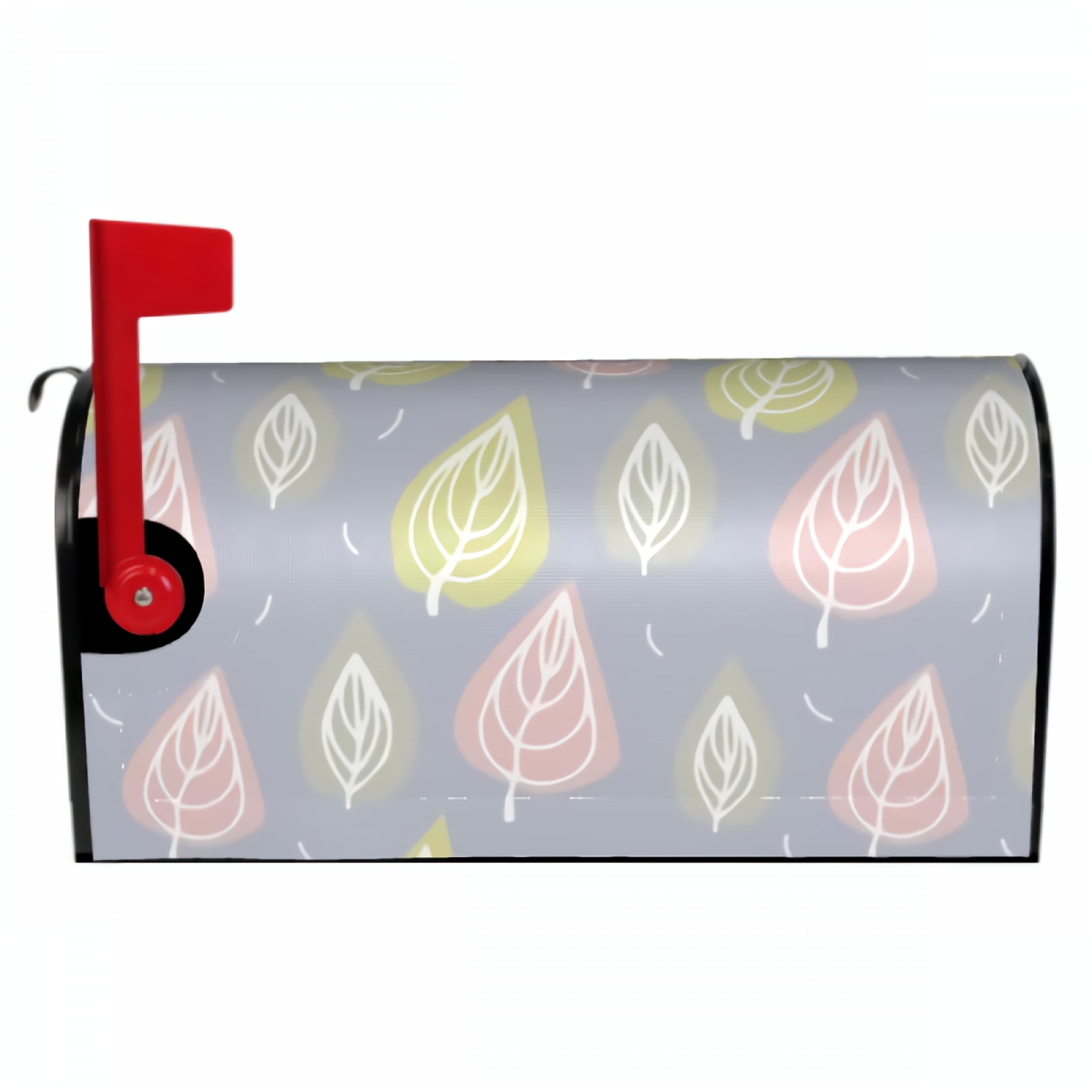 Colored Leaves Mailbox Covers Magnetic 21x18 Inch Spring Summer Fall ...