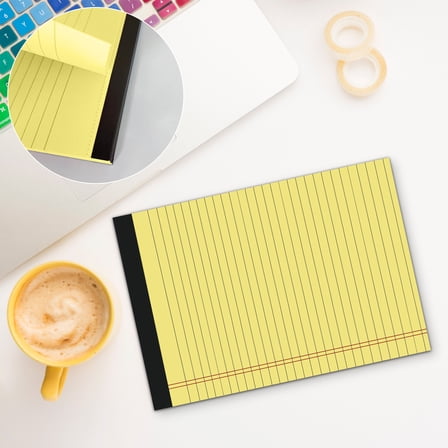 Small Stationery: Walmart Plain Notepads, Blank Note Pads, 50 Sheets ...