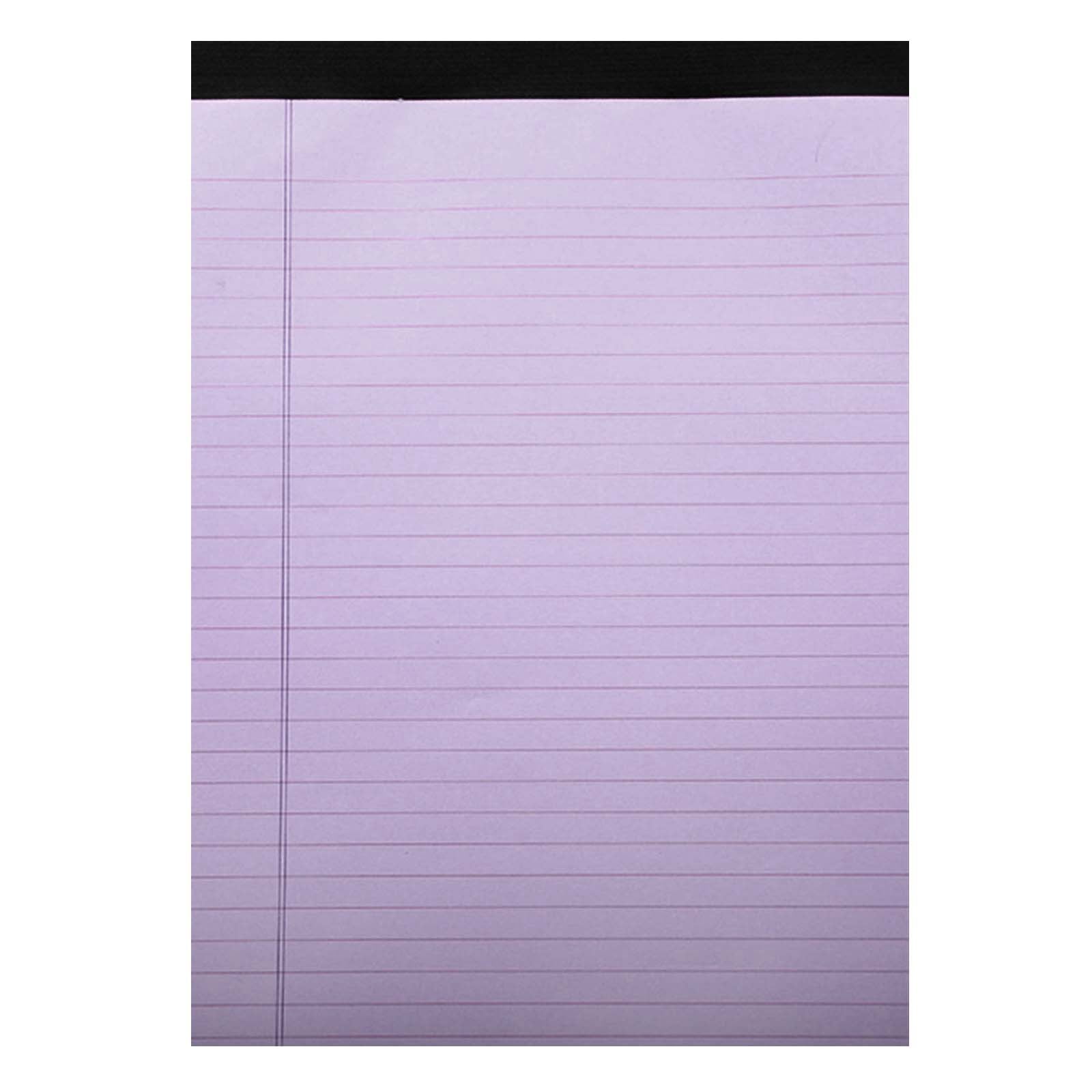 Colored Legal Pads A4 Note Pad,1 Pack Lined Paper Wide Ruled Notebook ...