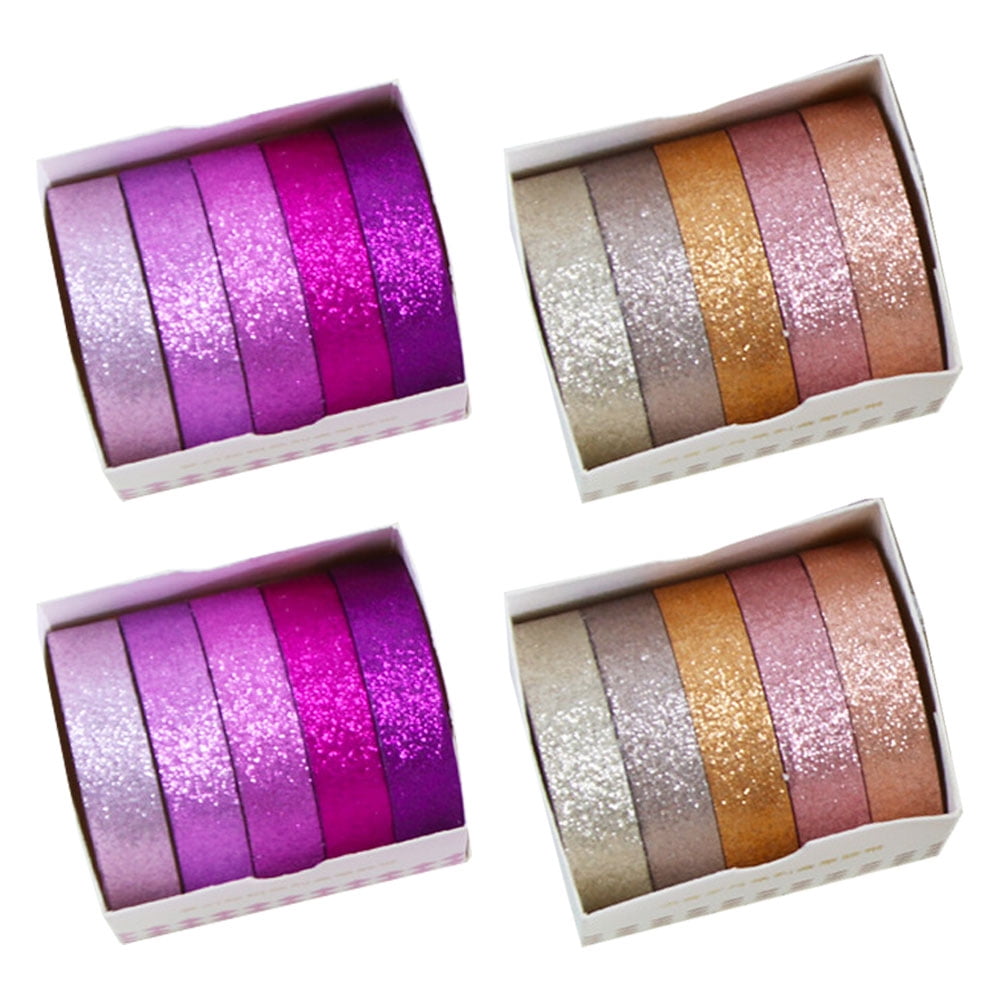 Colored Masking Tape, 4 boxes Rainbow Colors Tape, Labeling Tape, Paper ...