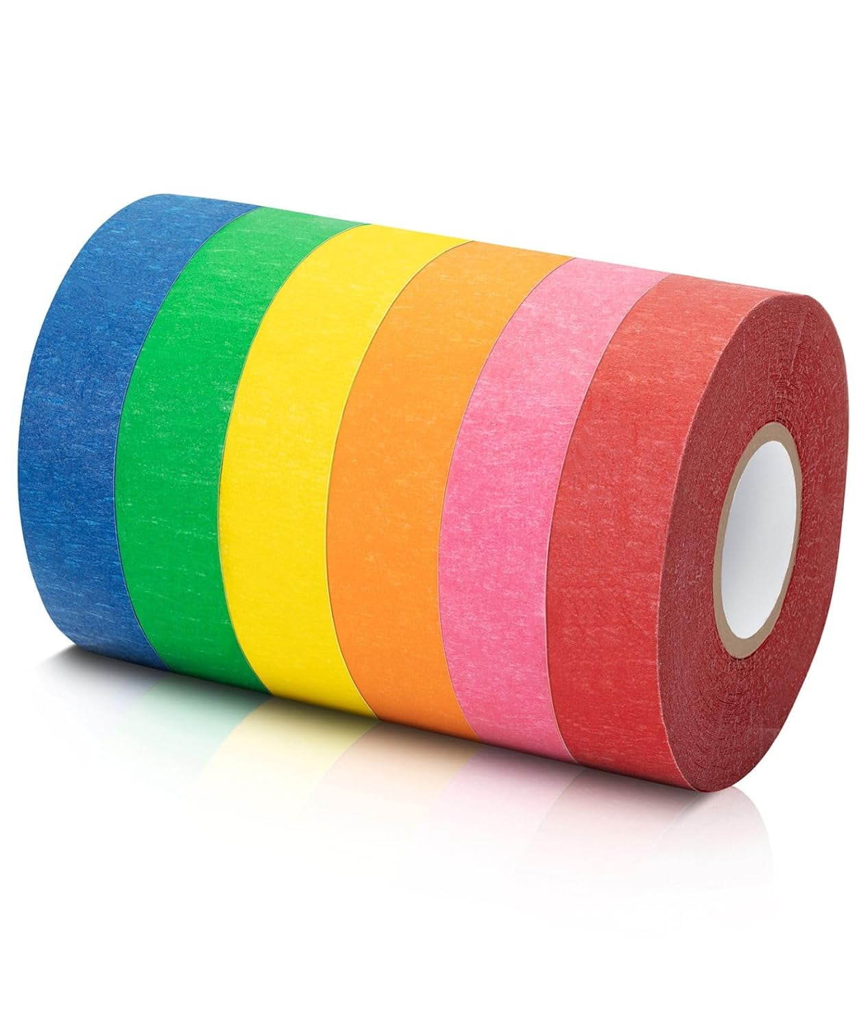 - Colored Masking Tape, Painters Tape for Arts and Crafts, 6Pack, 0.6 ...