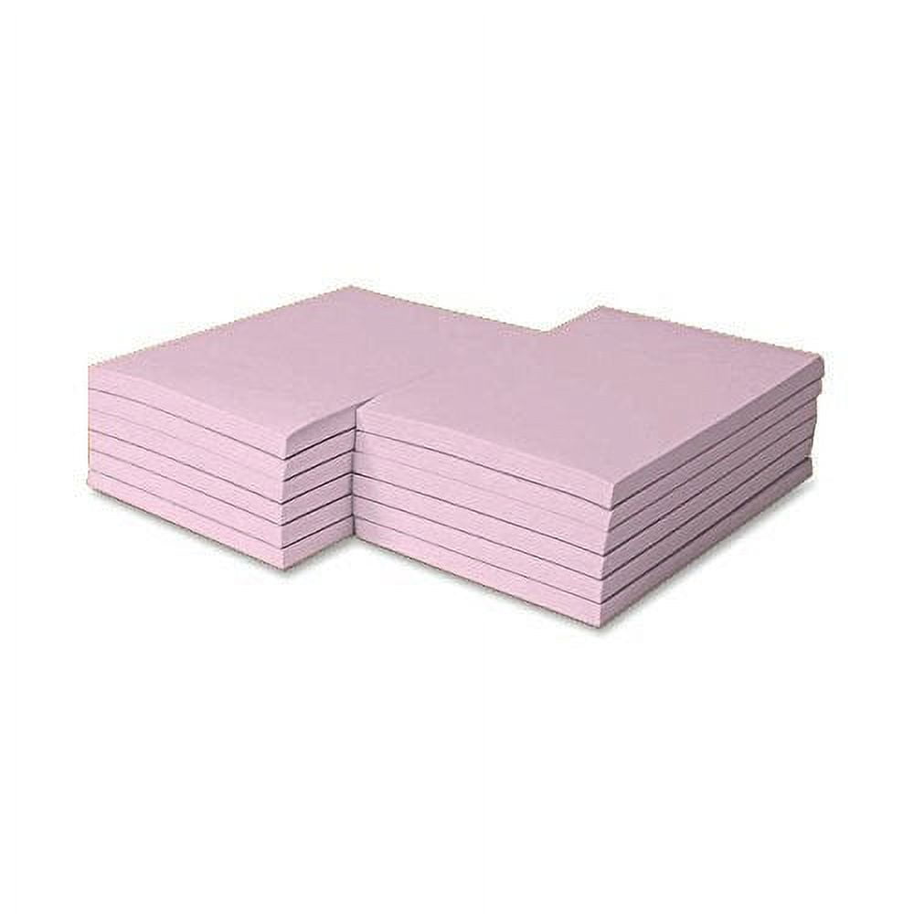 Colored Memo Note Pads Glued on Top - Size 4 X 6 | 100 Sheets Per Pad ...