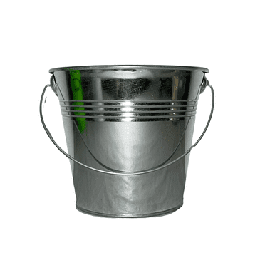 "Ashland® 6.3"" Small Metal Galvanized Pail for Indoor Use" - Walmart.com