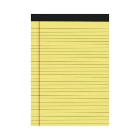 Legal Pads in Writing & Legal Pads | Yellow - Walmart.com