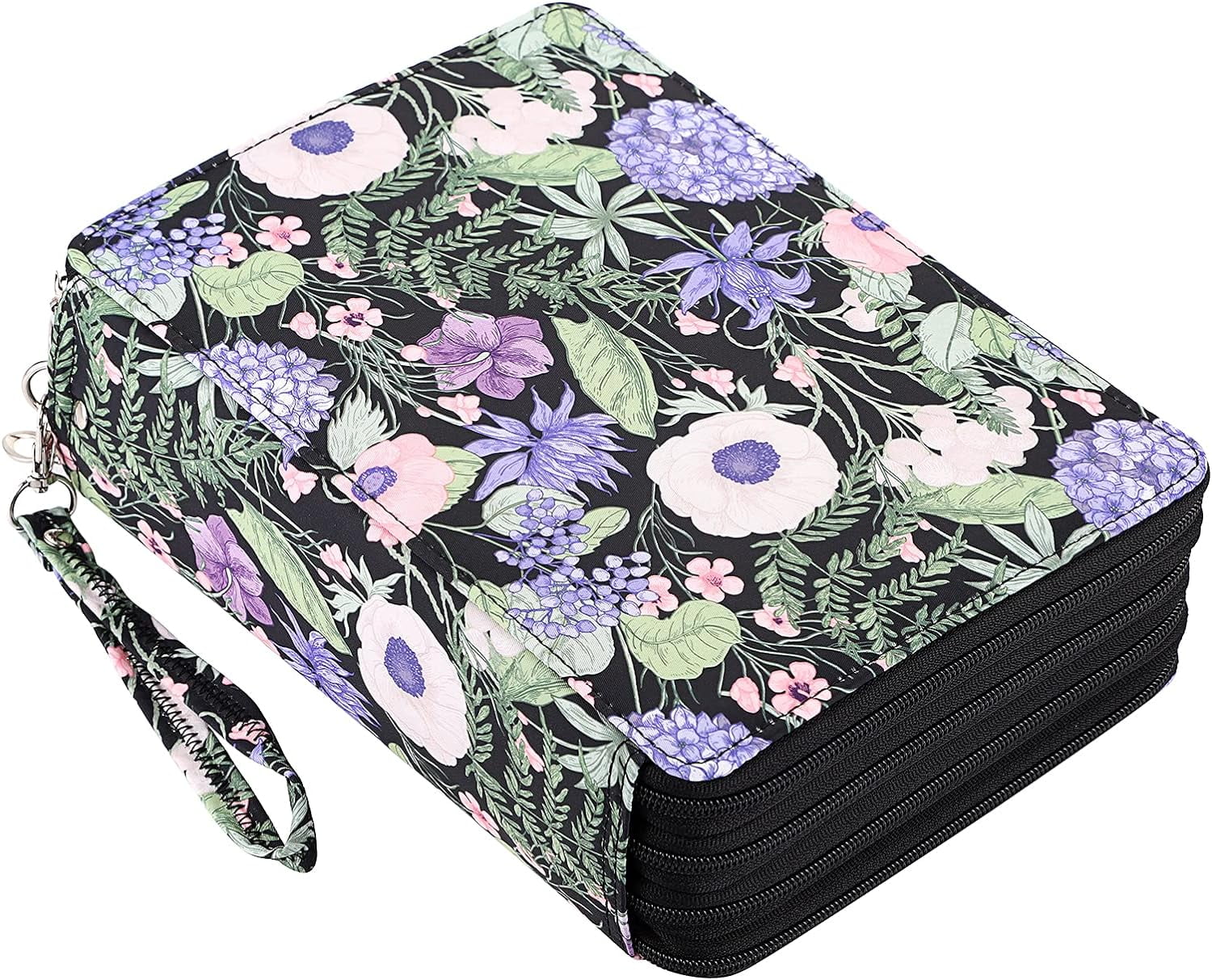 Colored Pencil Case- 200 Slots Pencil Holder Pen Bag Large Capacity ...