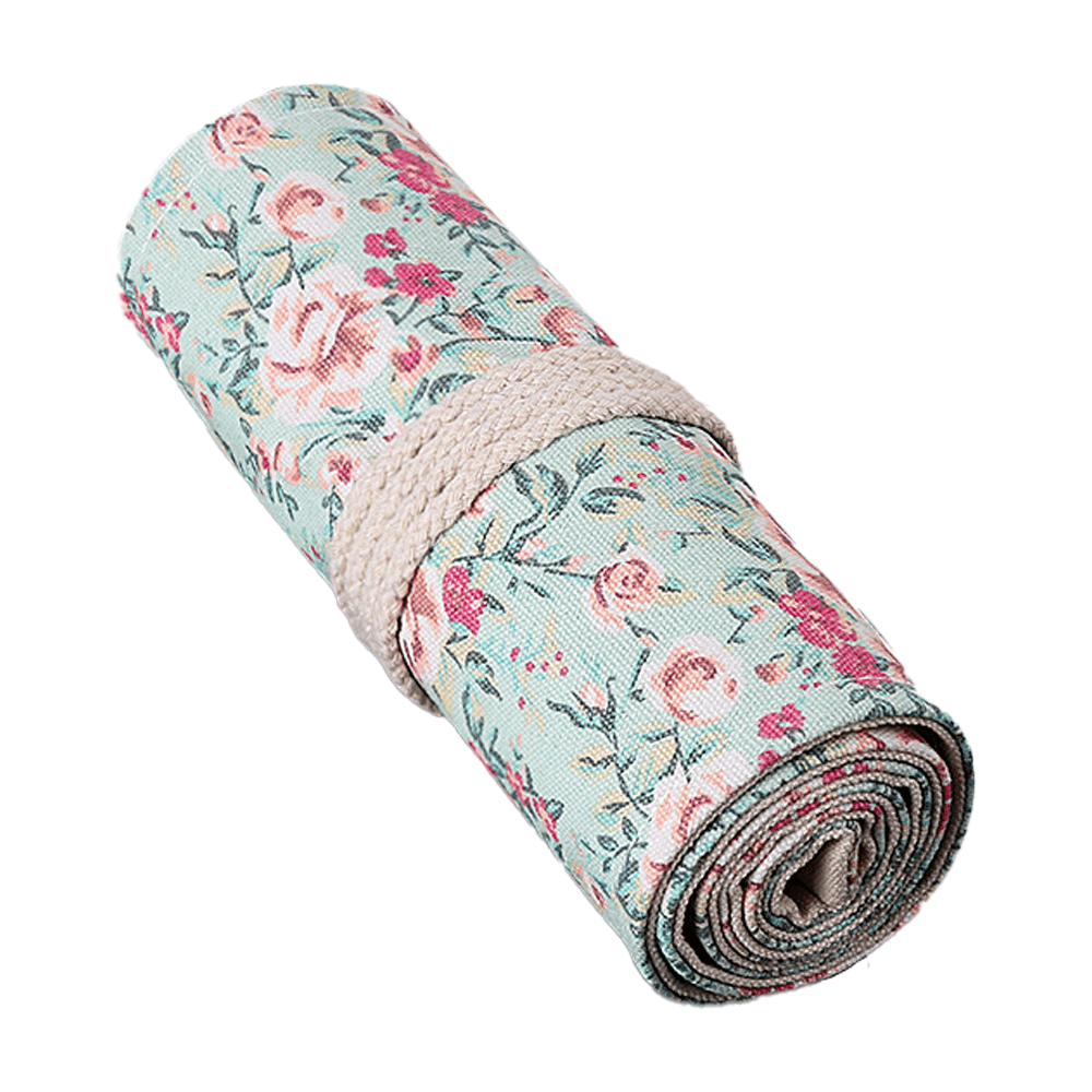 Colored Pencil Wrap Pencils Roll Holder Coloring Pencils Organizer ...