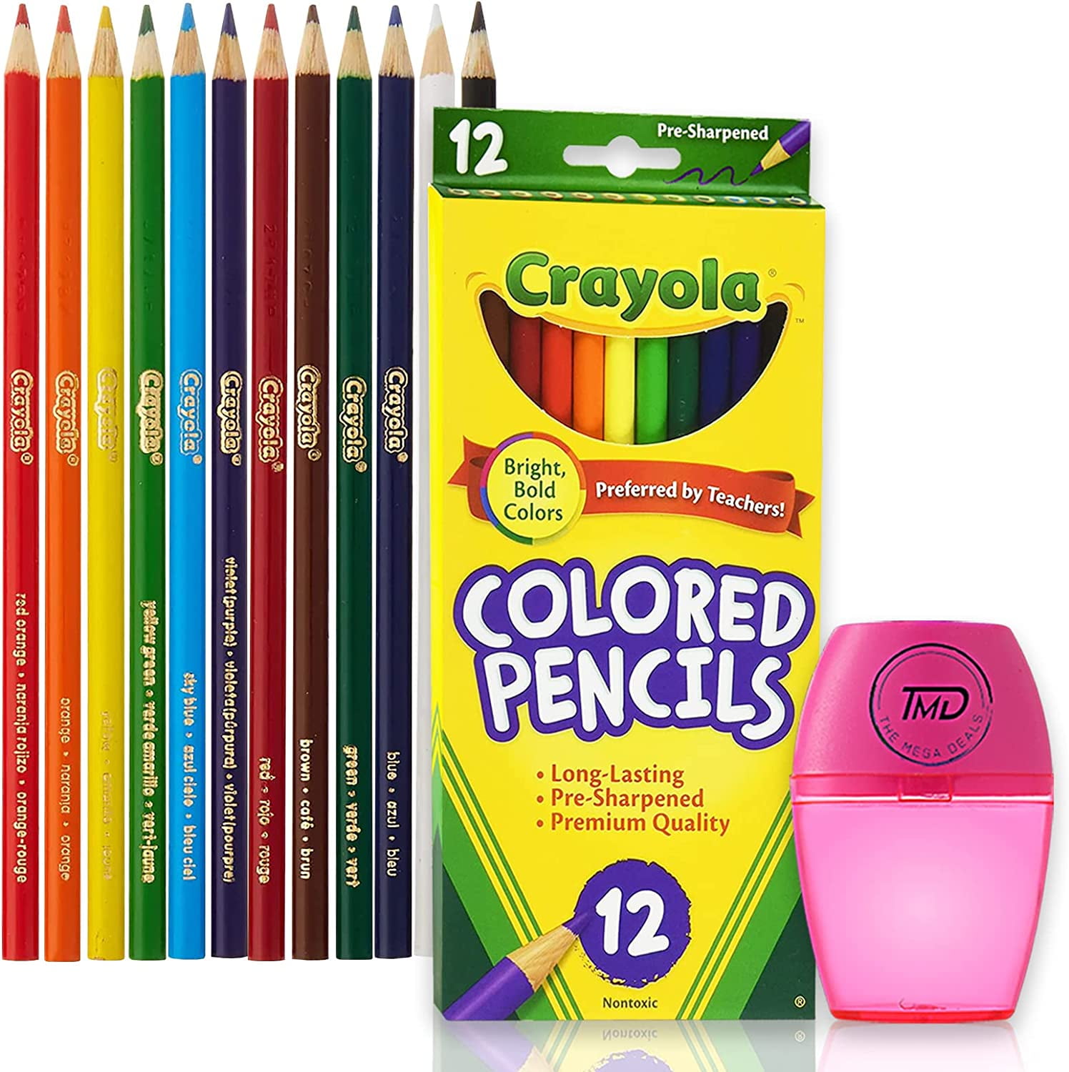 Colored Pencils for Adults, 12 Vibrant & Smooth Color Pencils for Adult ...
