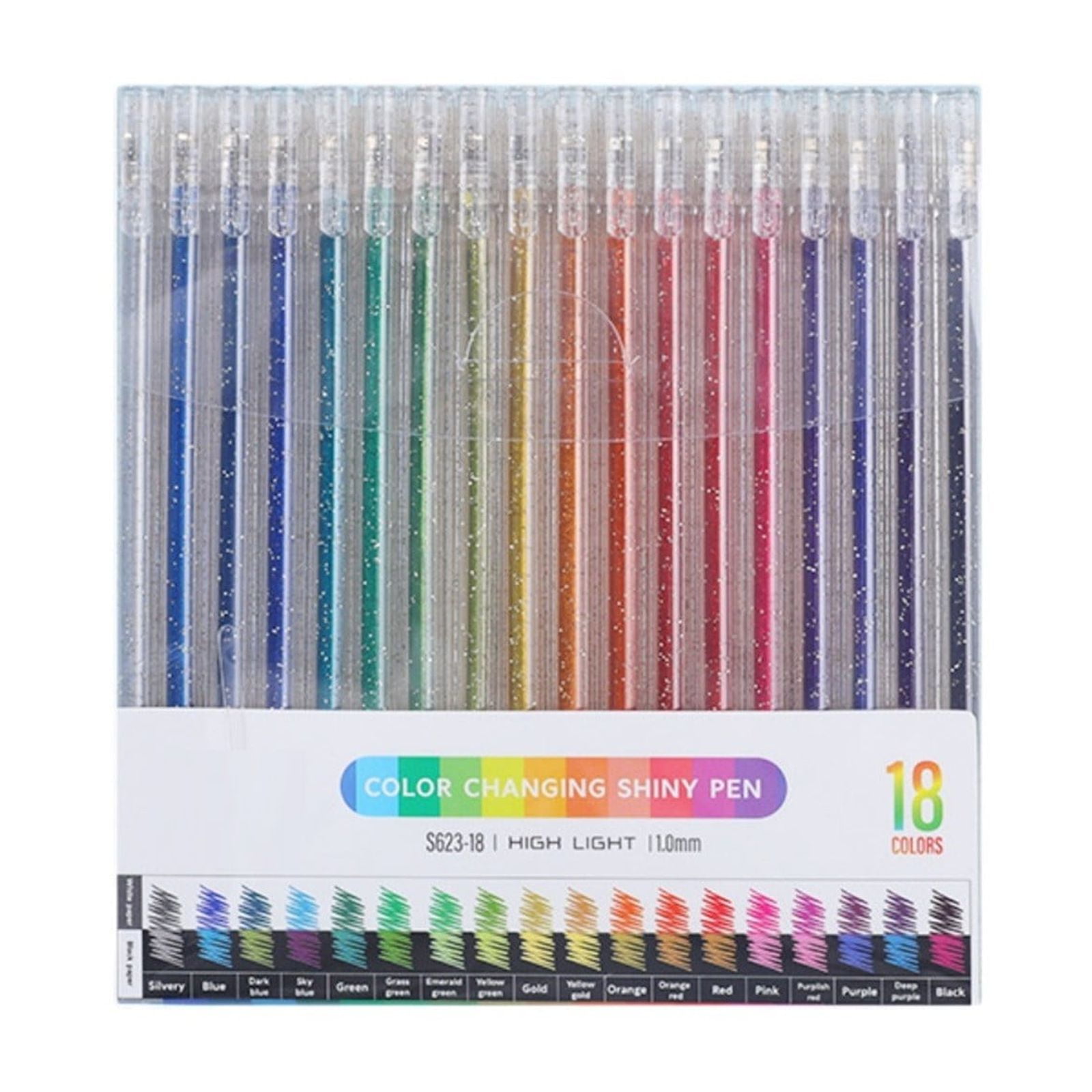 Colored Pencils Clearance, Furenl 1Ml Glitter Pens 2024 New Glitter Gel ...