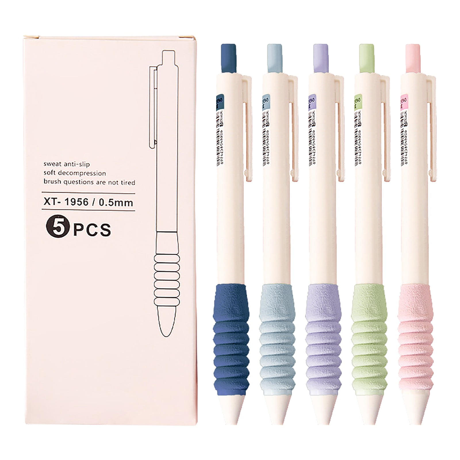 Colored Pencils Clearance, Furenl 5Pcs Cute Gel Pens Ink Pen Fine Point ...