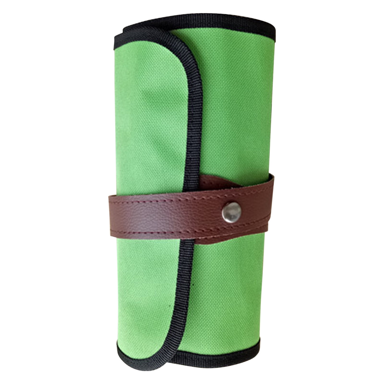 Colored Pencils Roll Pen Curtain 24 Slot Canvas Pencil Organizer Bag ...