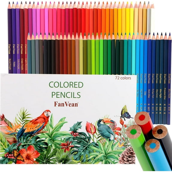 Colored Pencils for Adult Coloring Books: Color Pencil set Art Supplies ...