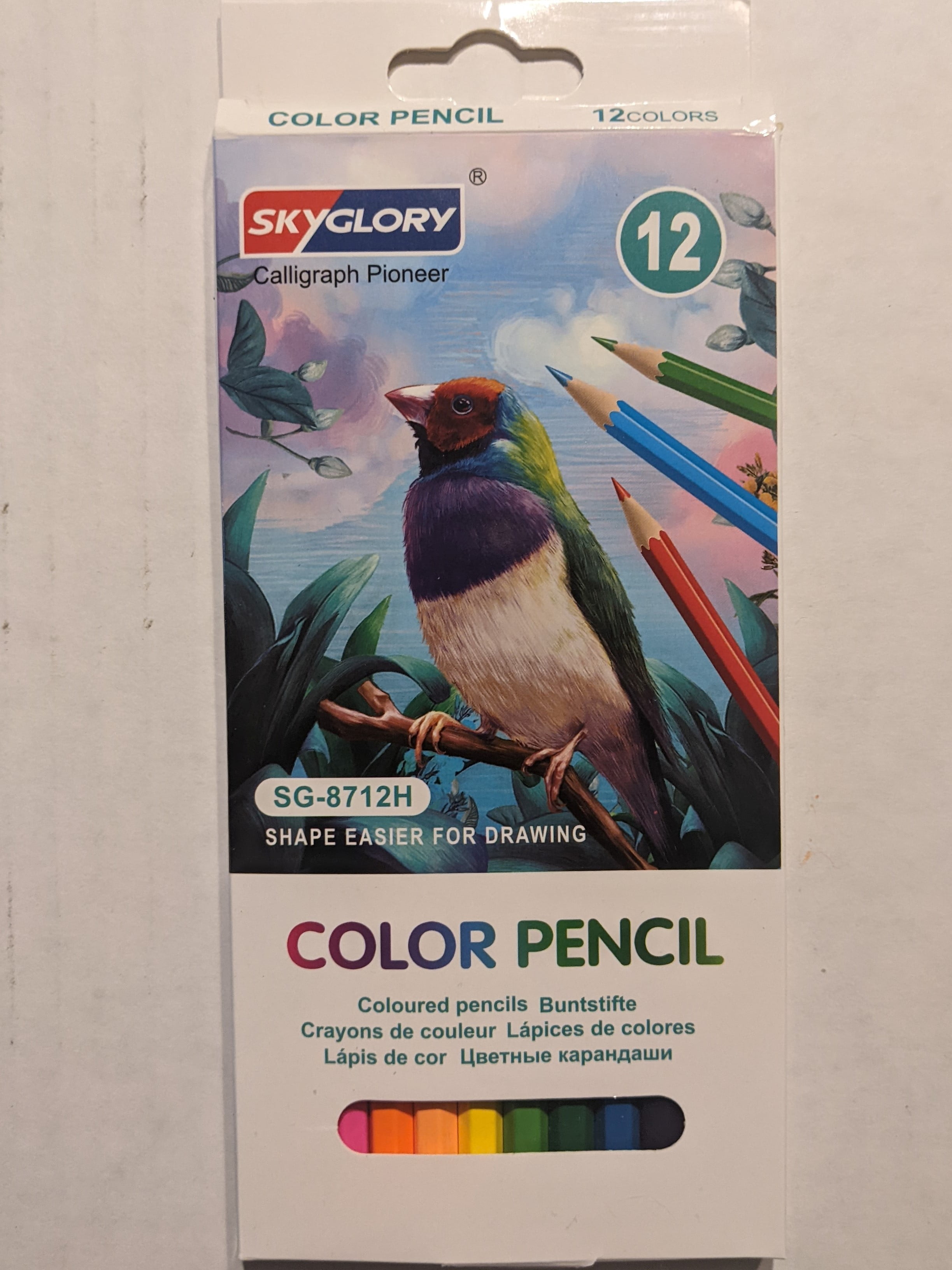 Sky Glory Colored Pencils. Set of 12 - Walmart.com