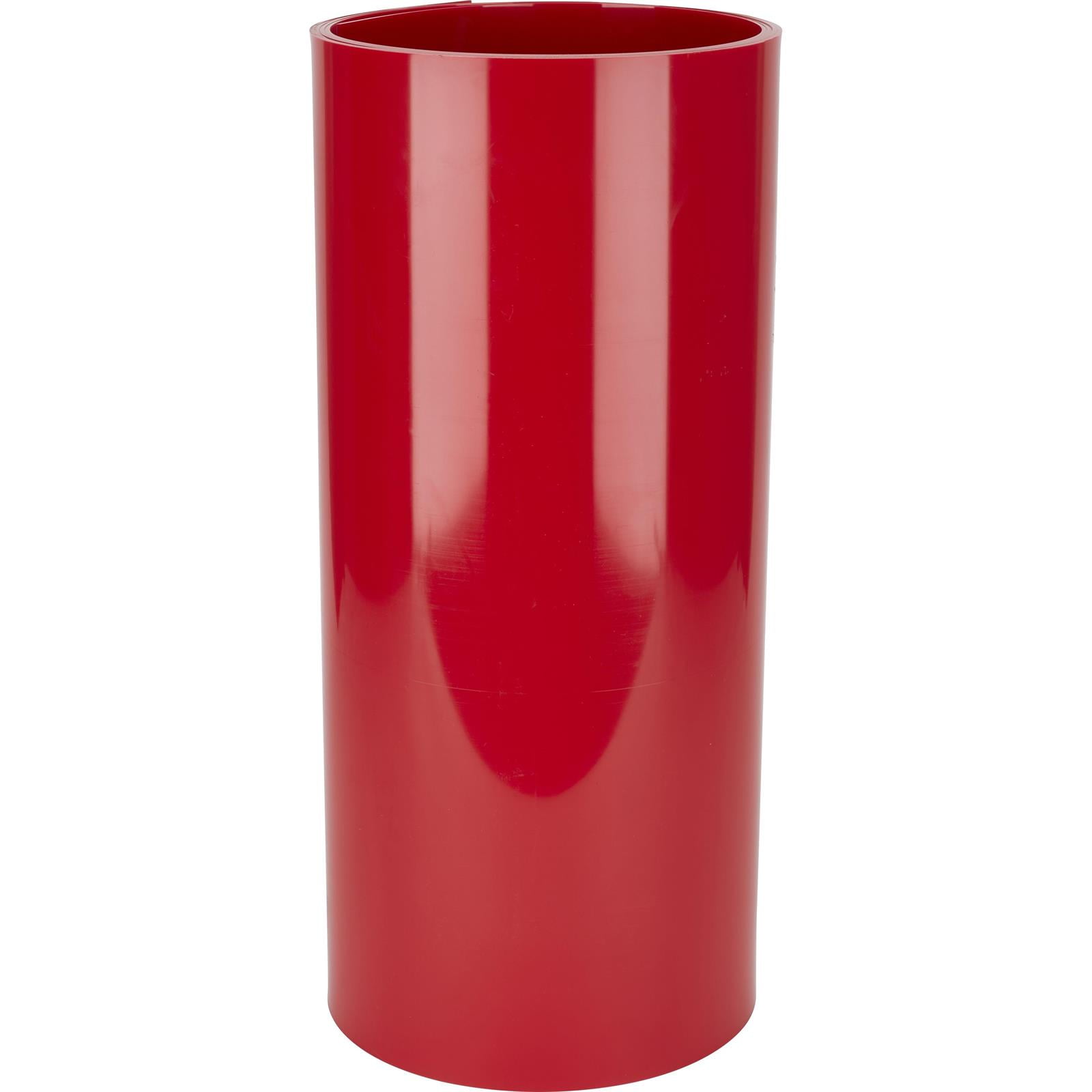 Colored Plastic HDPE Sheet 10 Ft Rolled, 1/8 Inch Thick, Red - Walmart.com