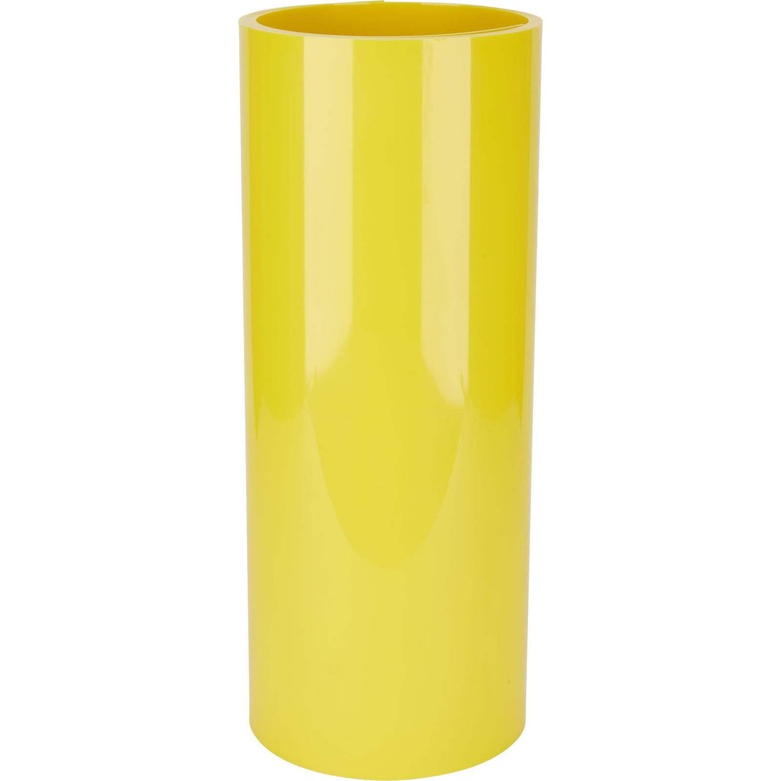 Colored Plastic HDPE Sheet 10 Ft Rolled, 1/8 Inch Thick, Yellow ...
