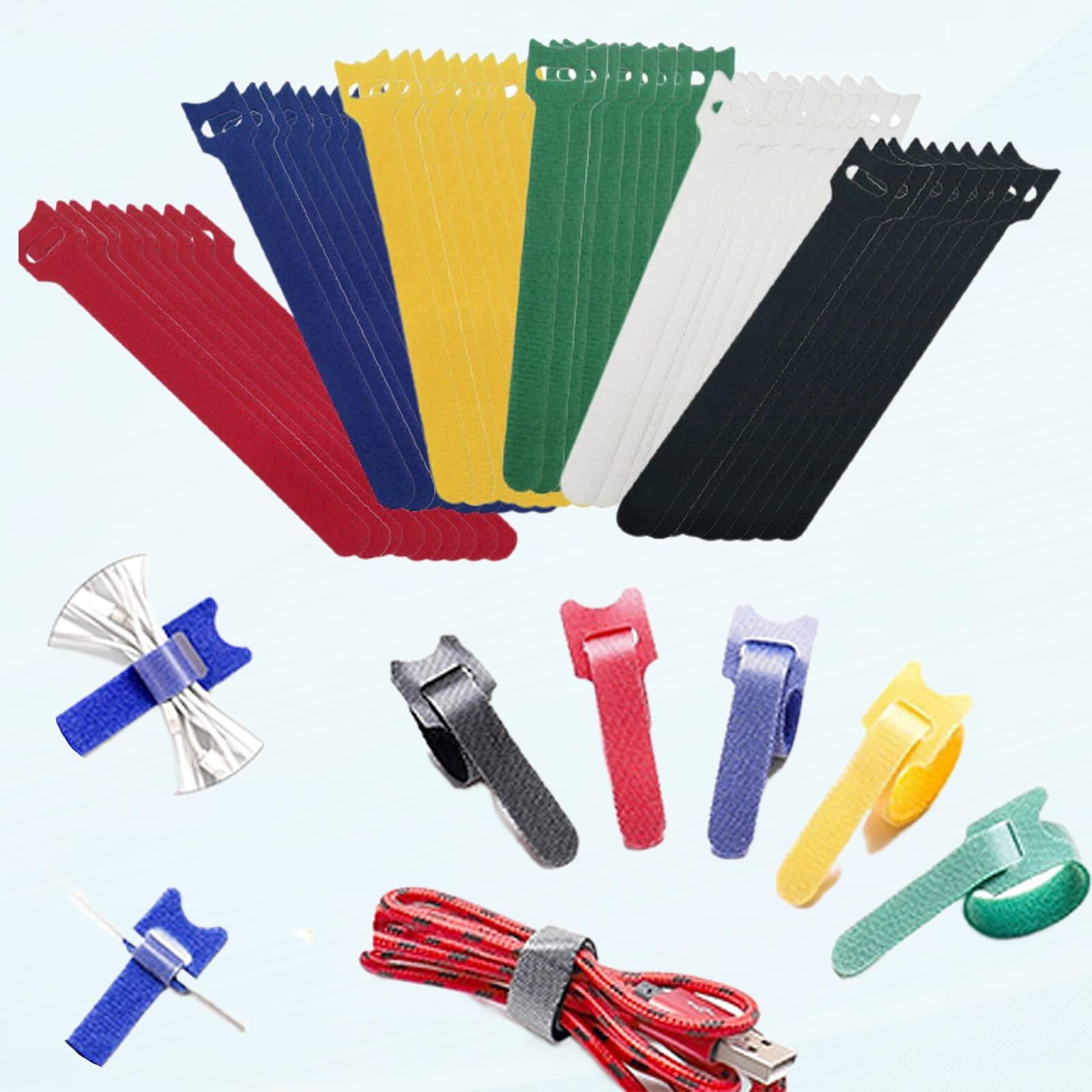 Colored Reusable Cable Velcro Tape with Nylon Velcro Cable Ties ...