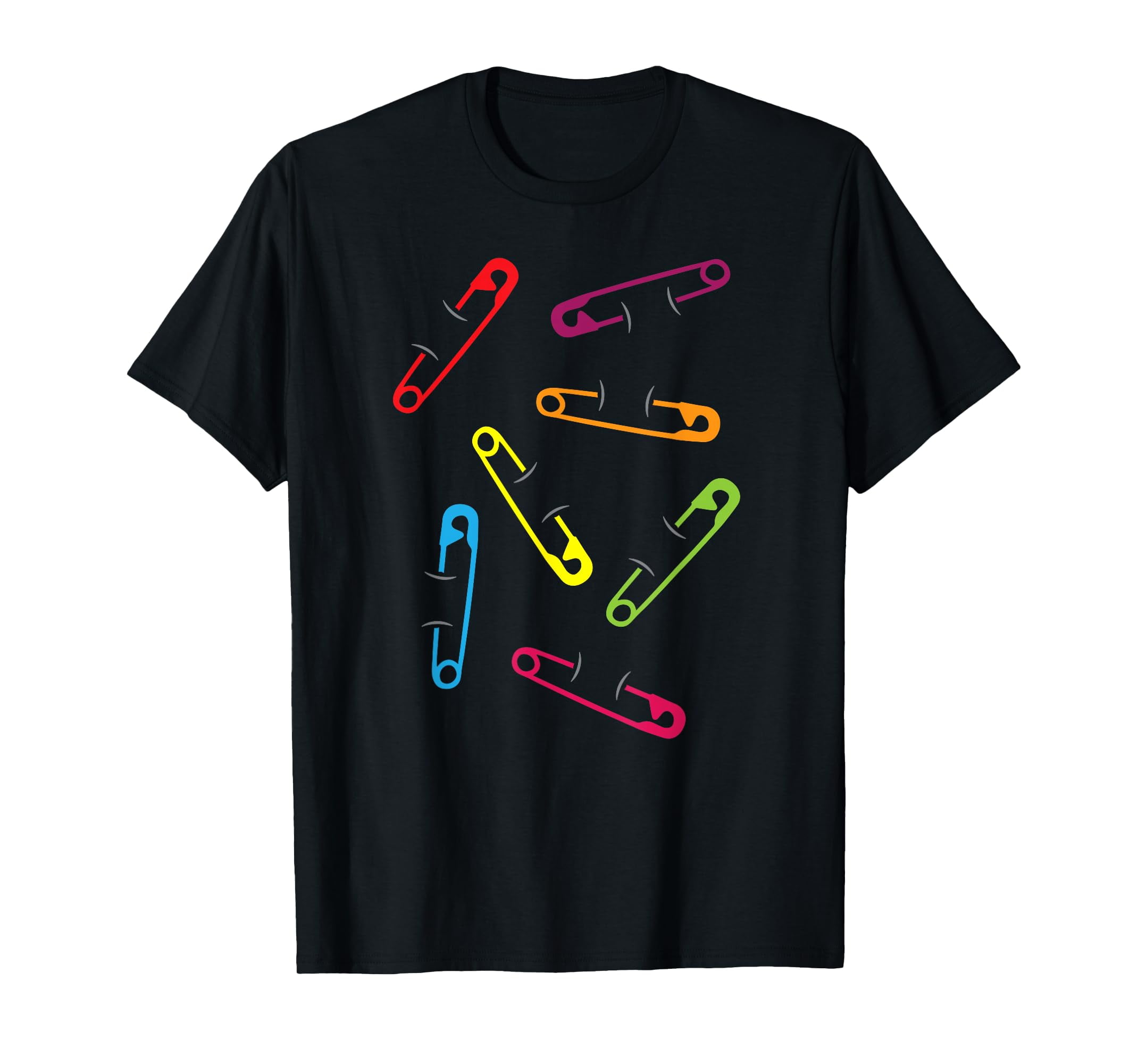 Colored Safety Pins of Solidarity T-Shirt - Walmart.com