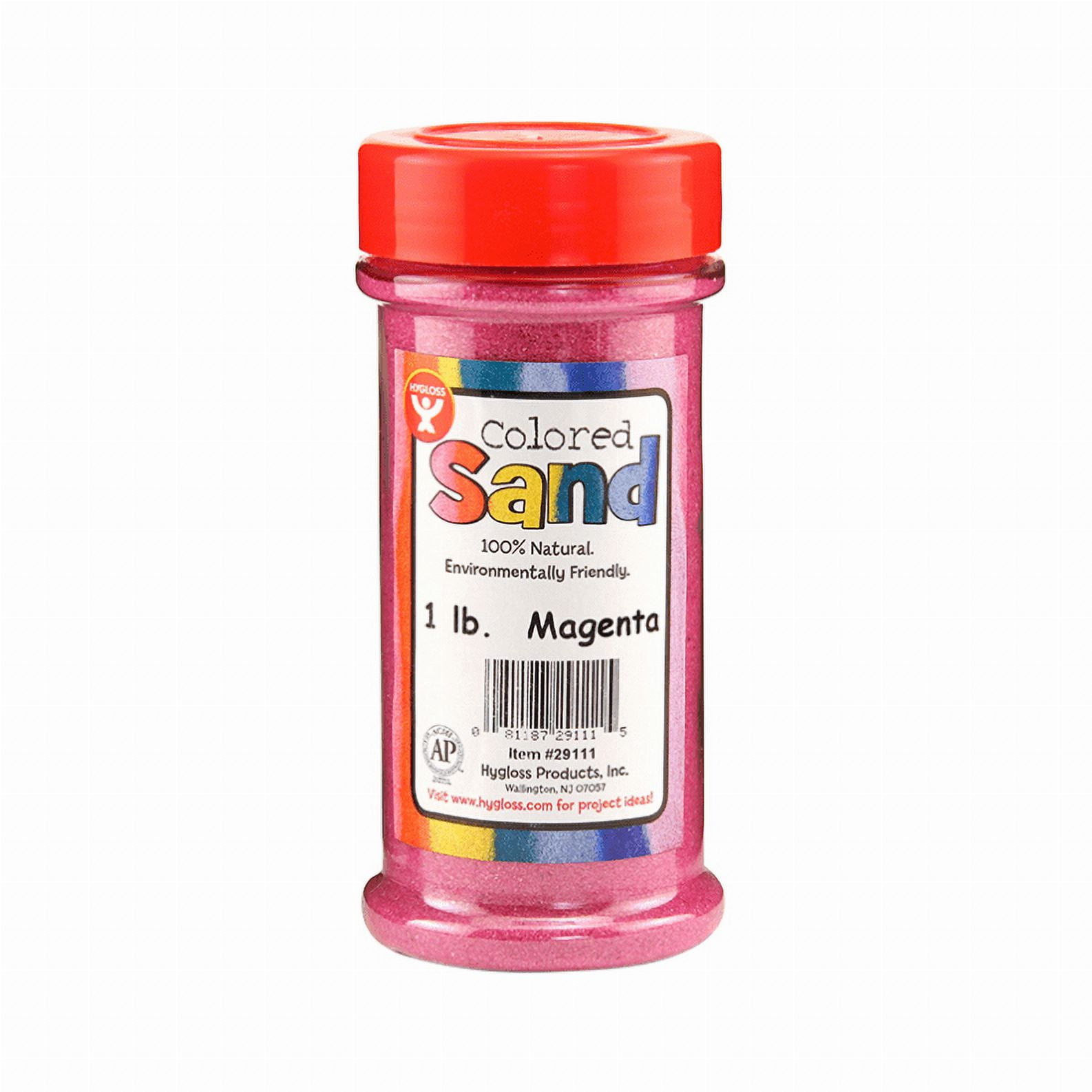 Hygloss Products Colored Play Sand - Assorted Colorful Craft Art Bucket ...