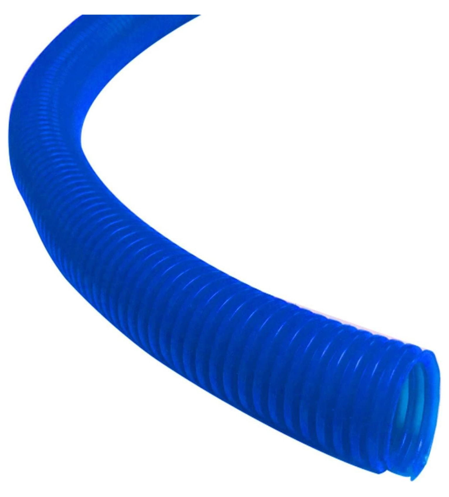Colored Split Wire Loom Tubing 3/4” Inch 10 Ft Long - Blue Wire Conduit ...